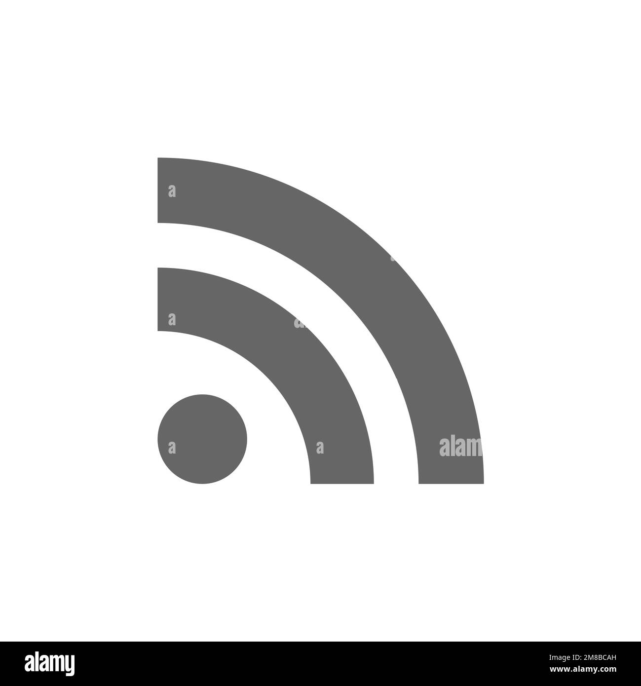 Signal strength icon, graphic resource template, vector illustration ...