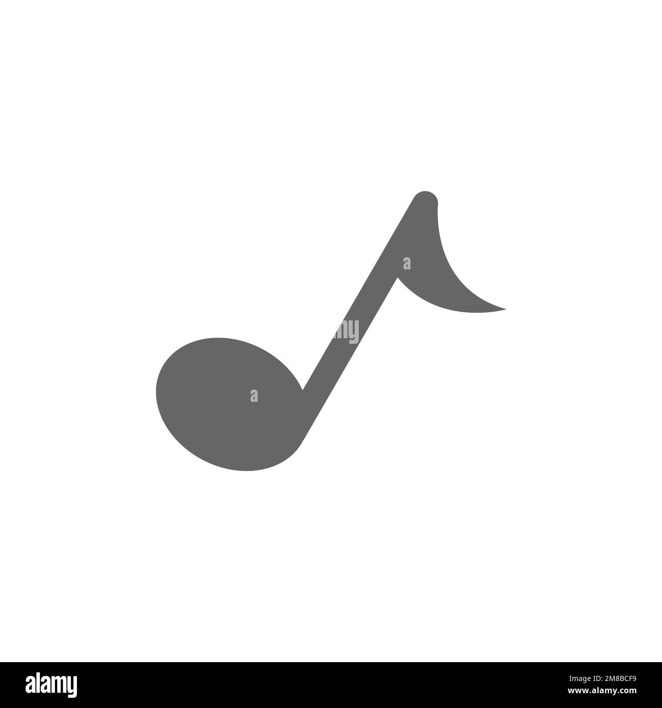 Music icon, graphics resource template, vector illustration Stock ...