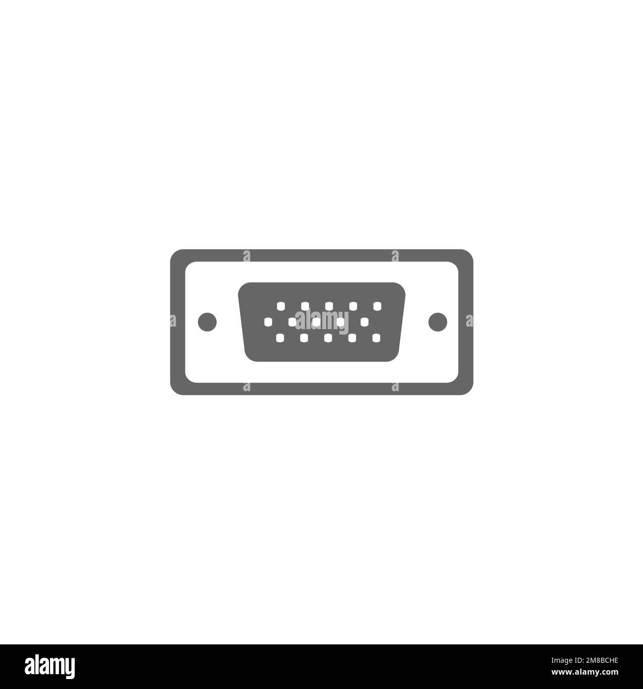 Display interface icon, graphics resource template, vector illustration ...