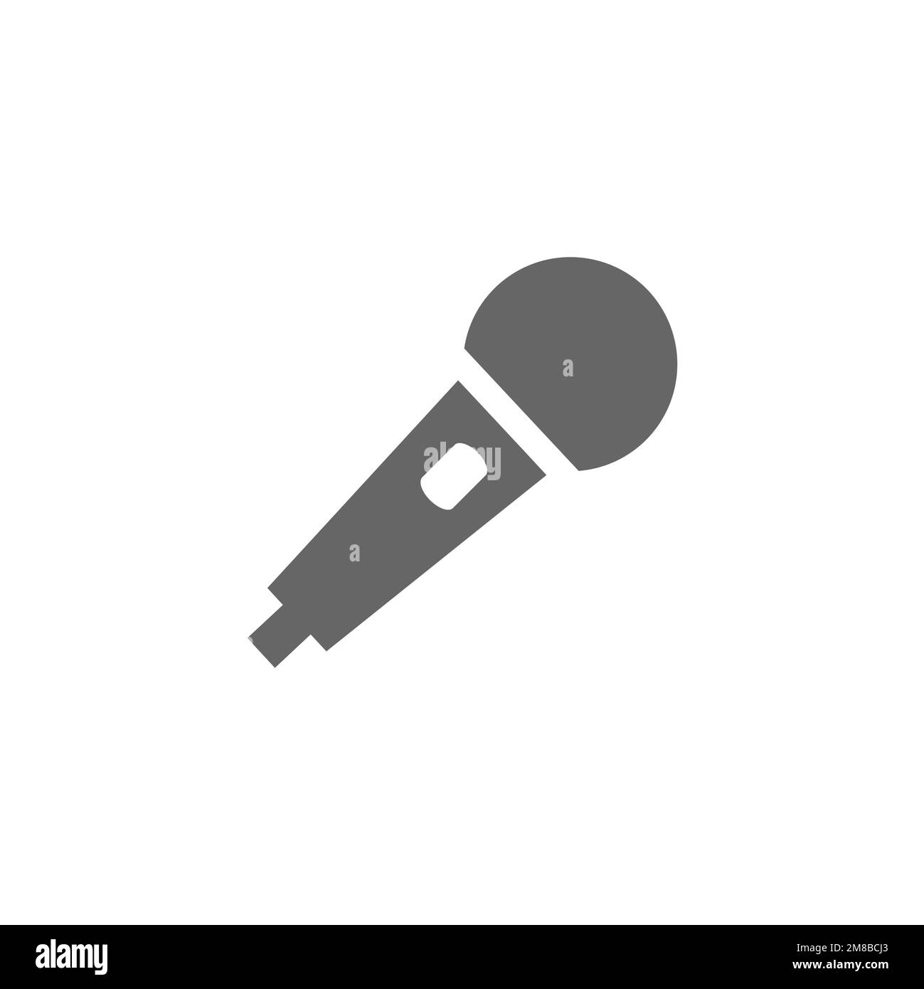 Microphone icon, graphic resource template, vector illustration Stock ...