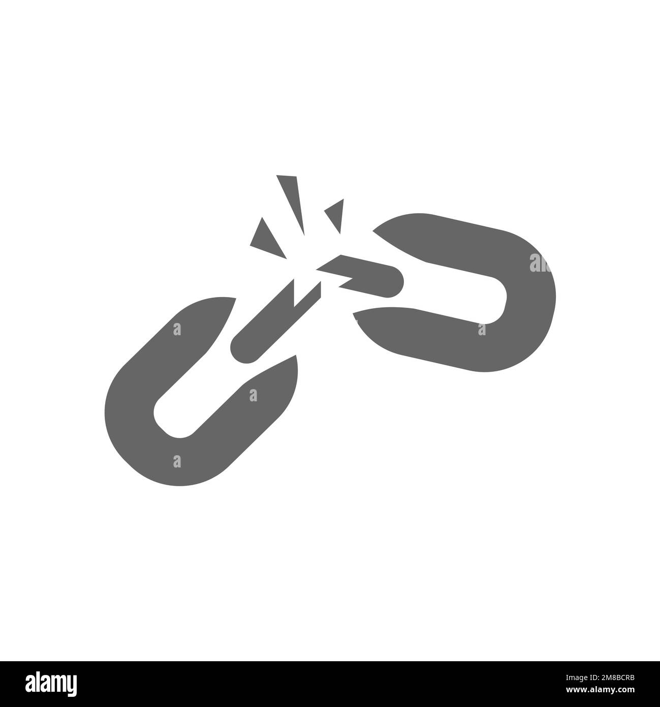 Disconnect icon, graphic resource template, vector illustration Stock ...