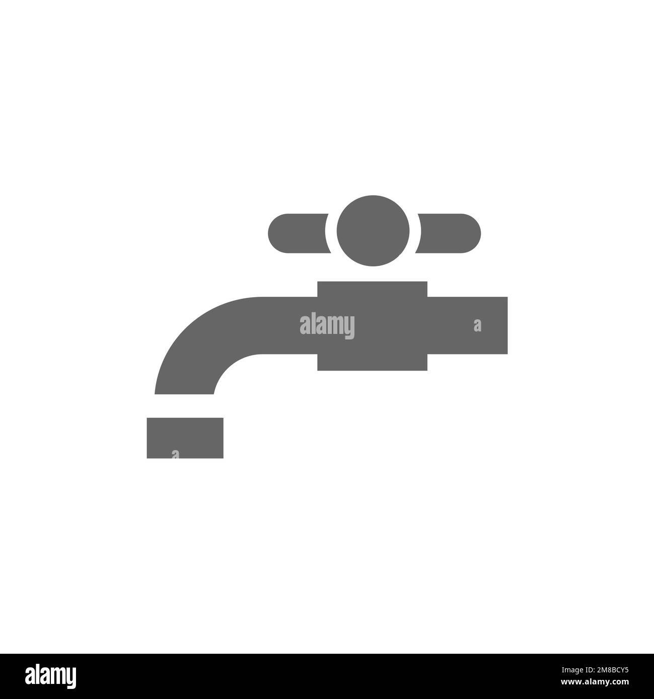 Faucet icon, graphic resource template, vector illustration Stock ...