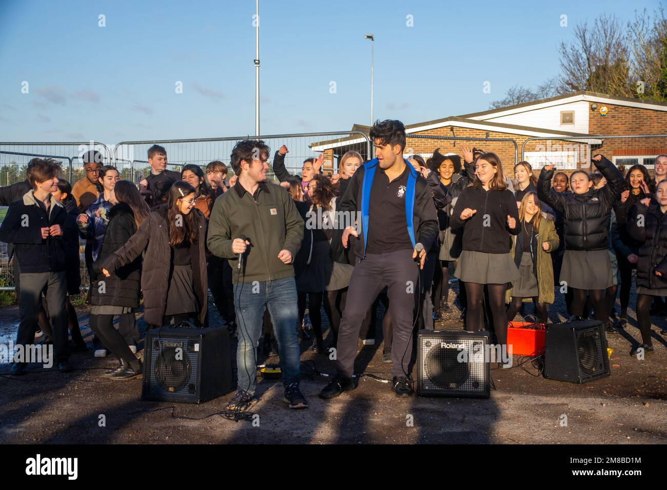 London, UK. 13th Jan, 2023. Dukes Meadows Bridge Opens Improved Thames ...
