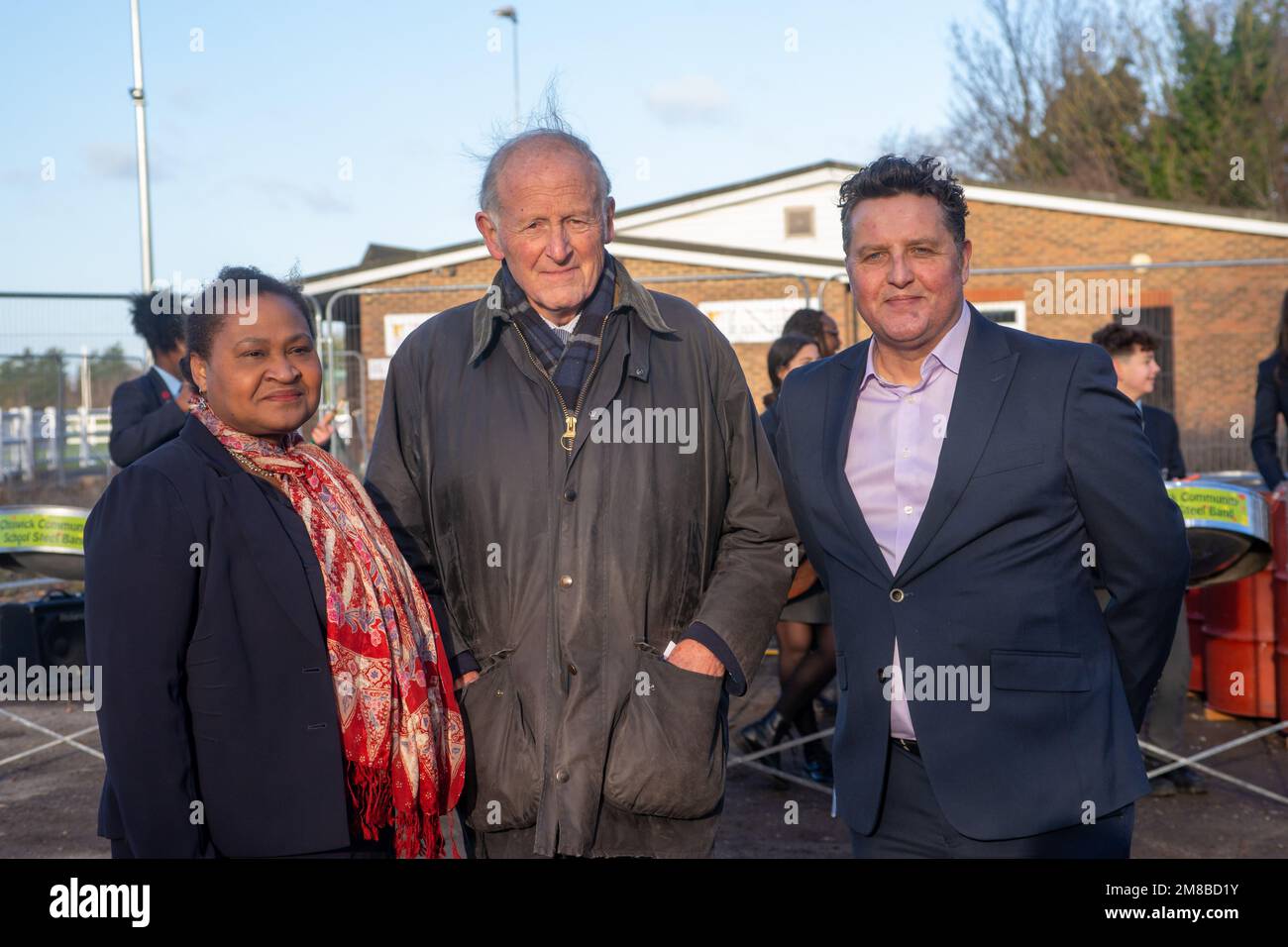 London, UK. 13th Jan, 2023. Dukes Meadows Bridge Opens Improved Thames ...