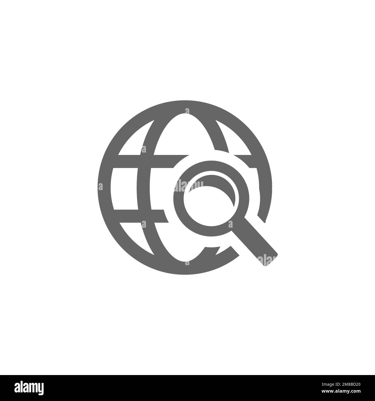 Search engine icons, graphic resource templates, vector illustrations ...