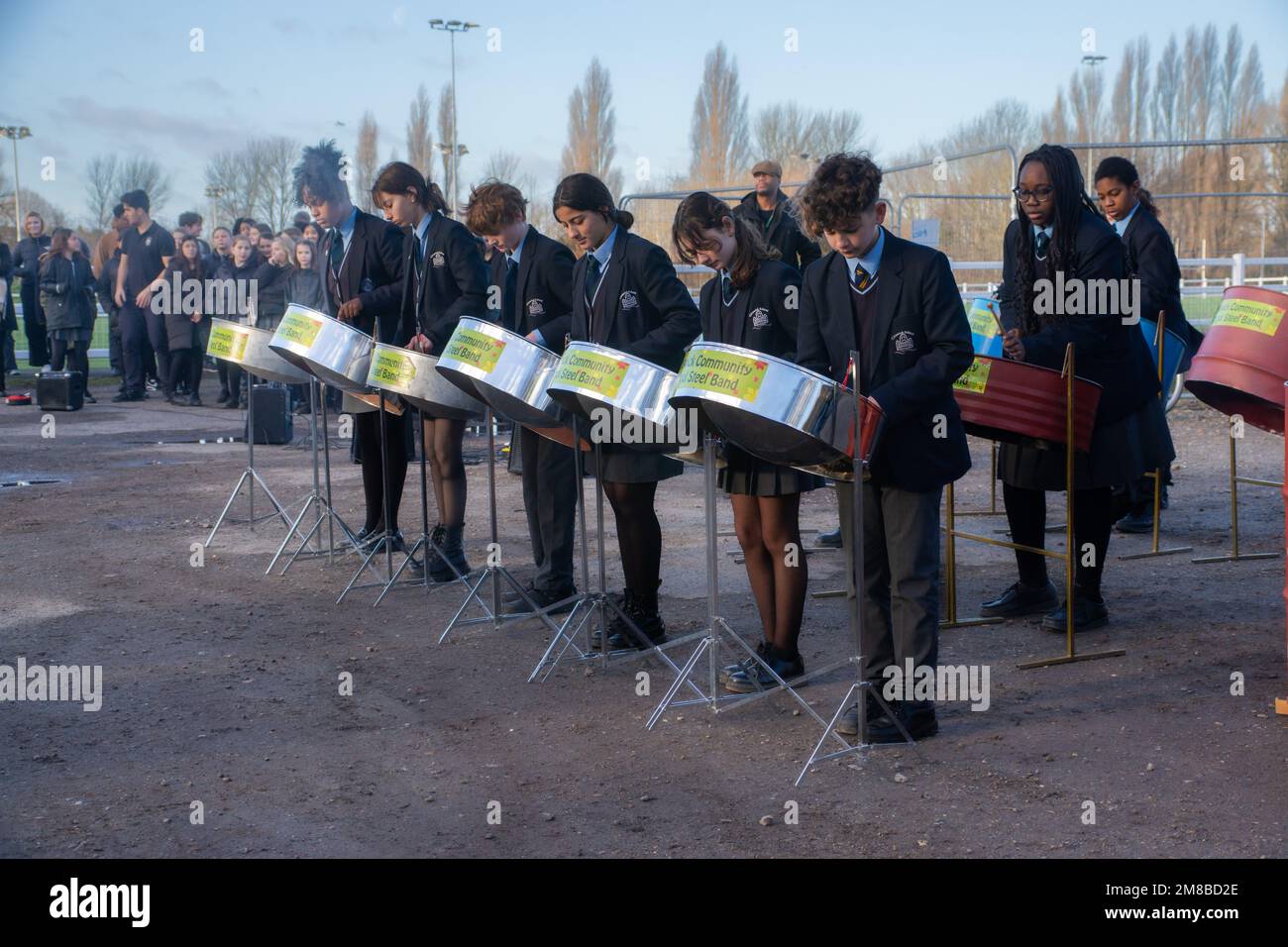 Chiswick community school steel band hi-res stock photography and ...