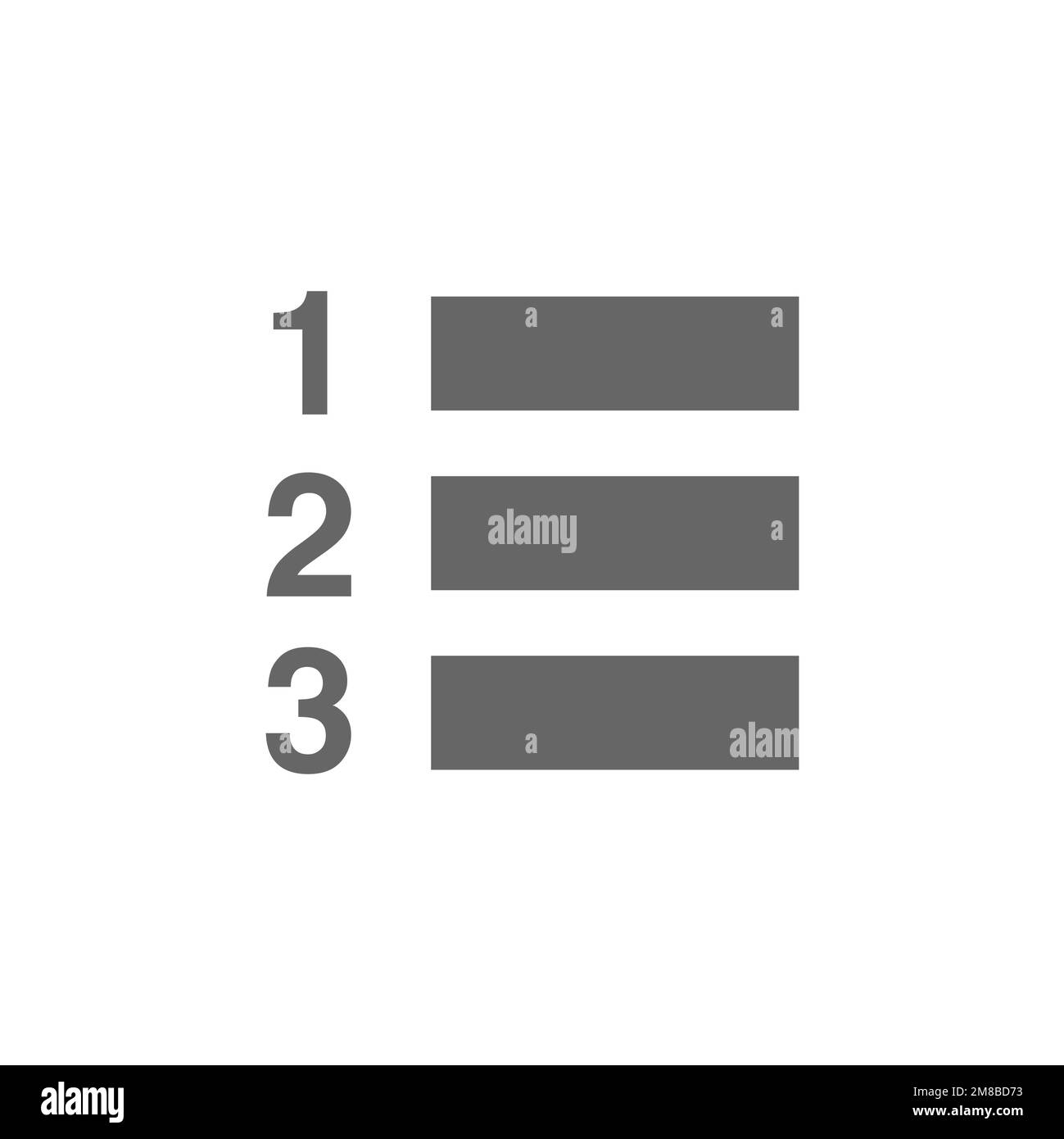 Item number icon, drawing resource template, vector illustration Stock ...