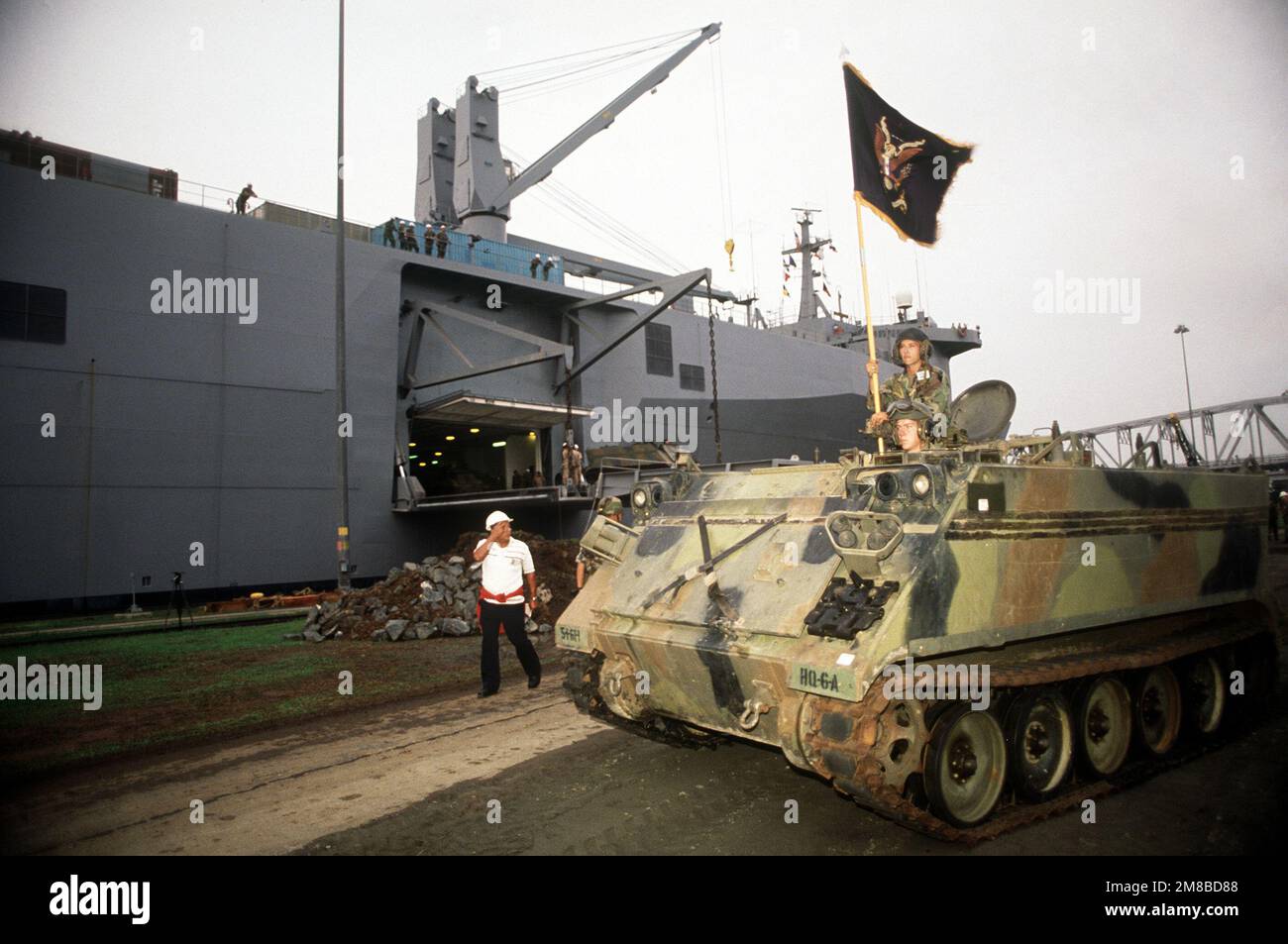 M113 armored personnel carriers hi-res stock photography and images - Alamy