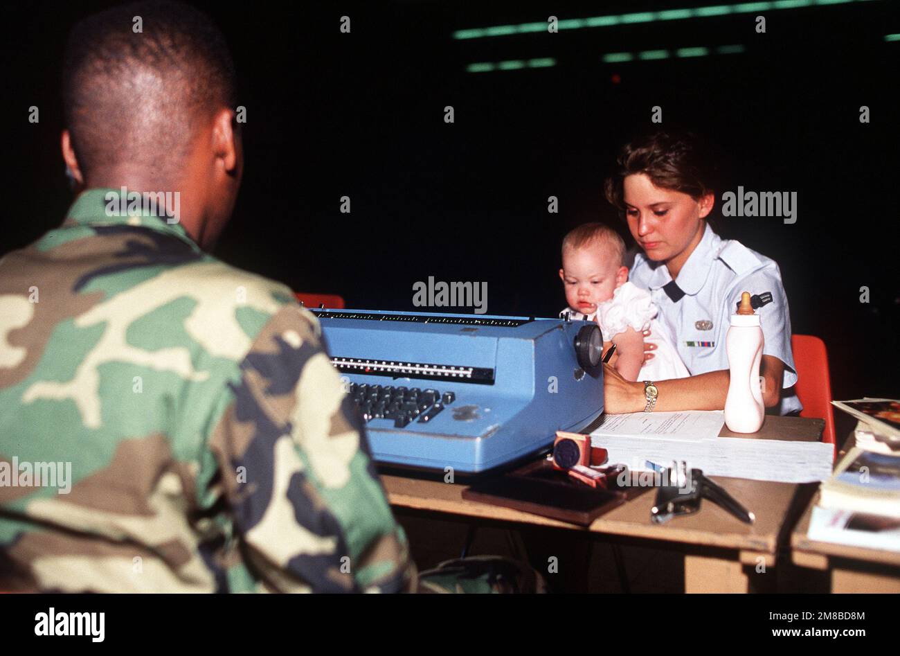 AIRMAN 1ST Class Dana R. Horn of the 24th Security Police Squadron ...