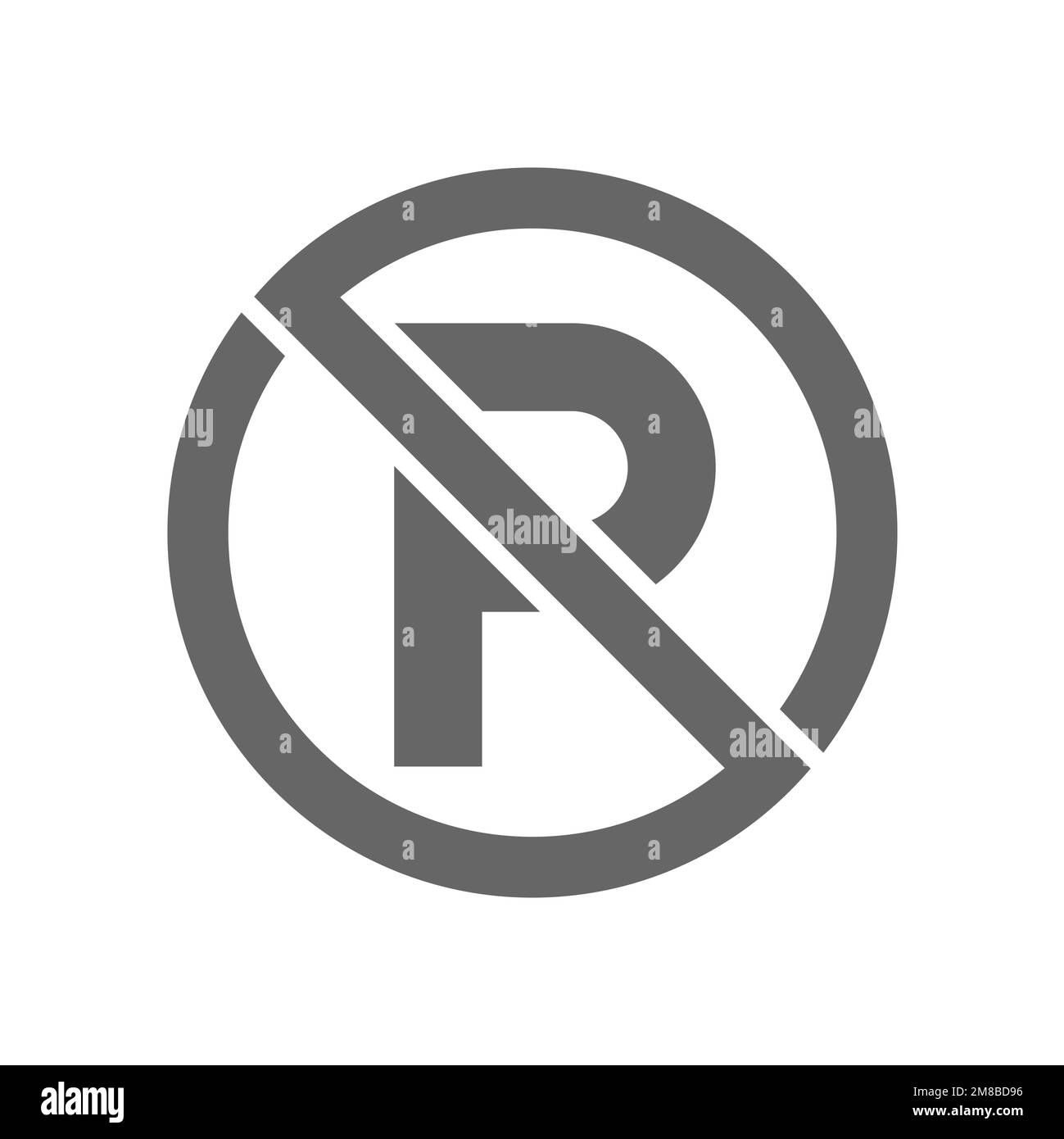 No parking icon, graphic resource template, vector illustration Stock ...
