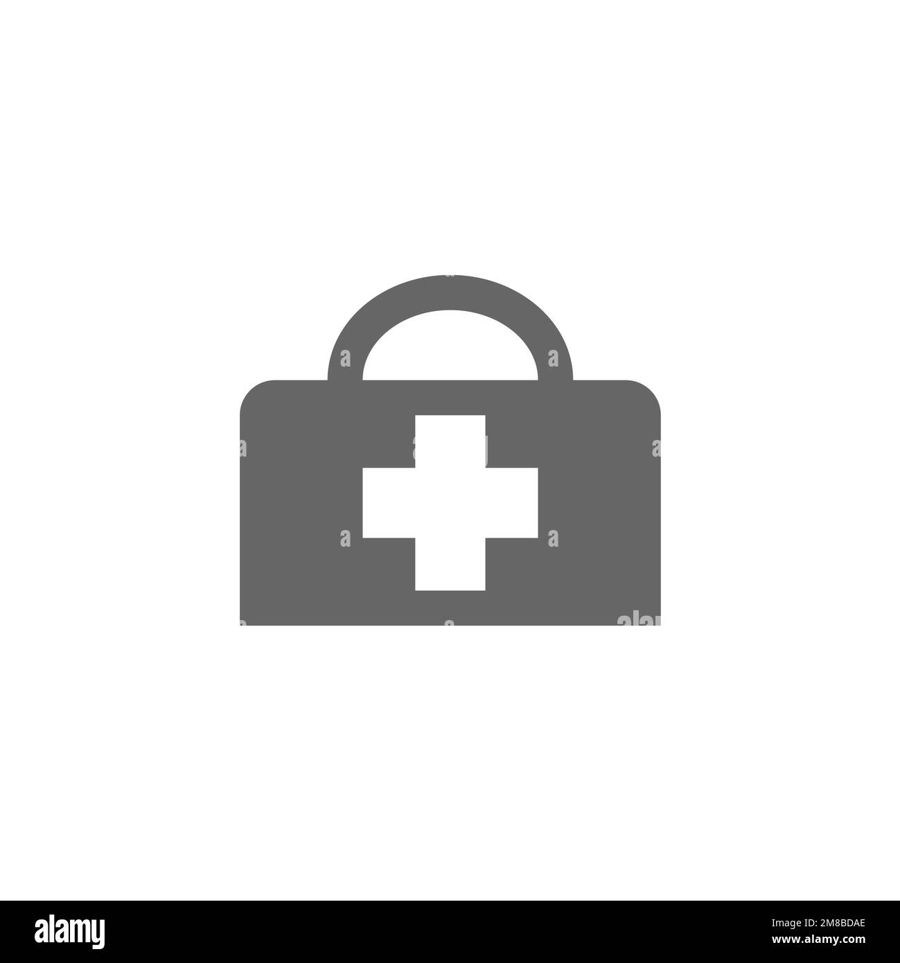 First aid kit icon, graphic resource template, vector illustration ...
