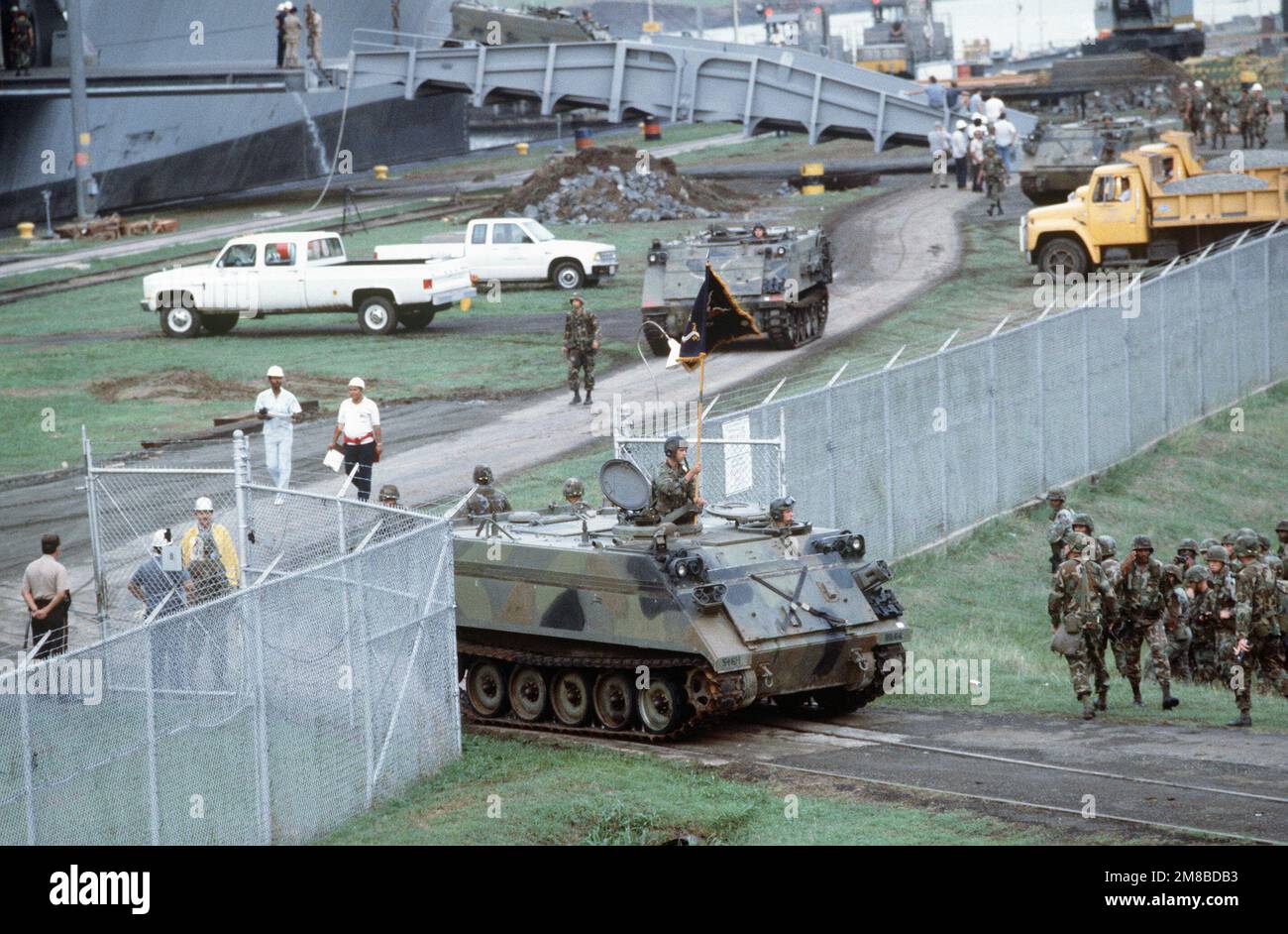 M113 armored personnel carriers to the 1ST Battalion, 61st Infantry ...