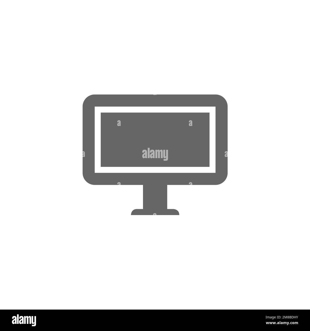 Display icon, graphics resource template, vector illustration Stock ...