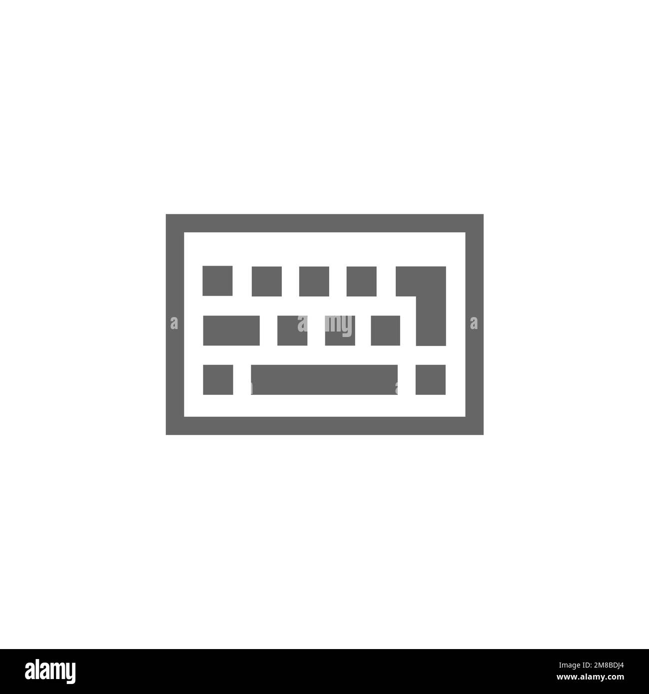 Keypad icons, graphic resource templates, vector illustrations Stock ...