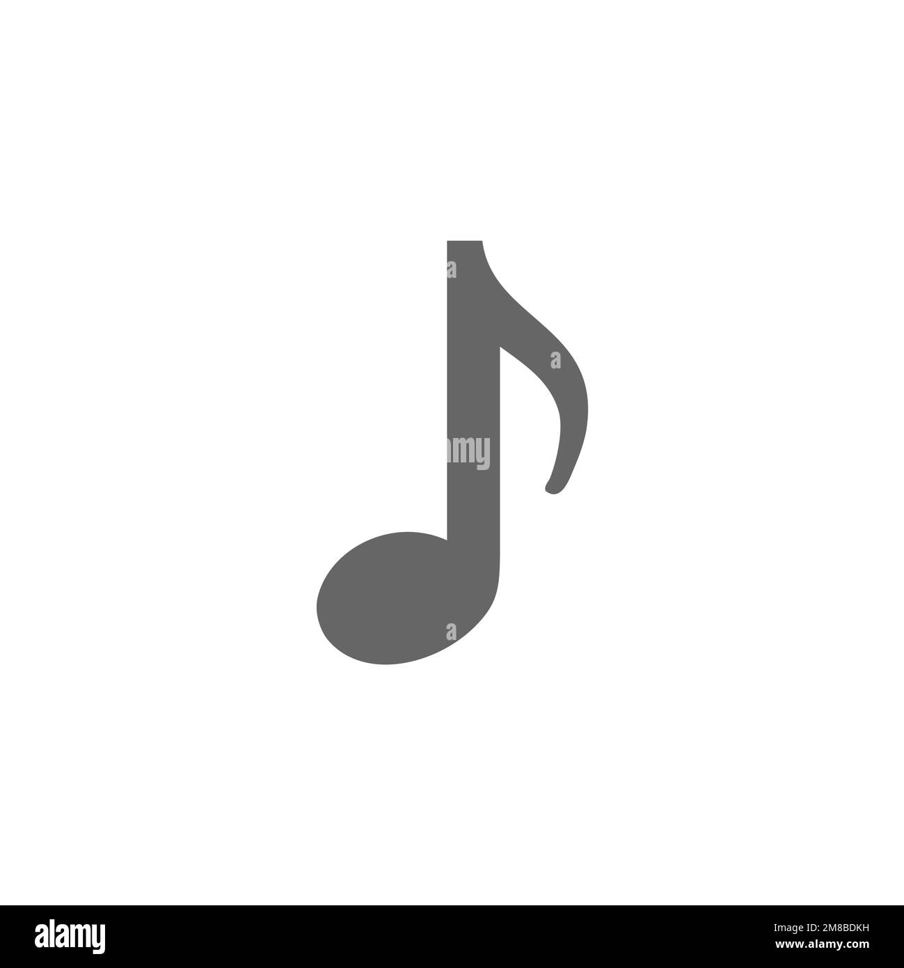 Music icon, graphics resource template, vector illustration Stock ...
