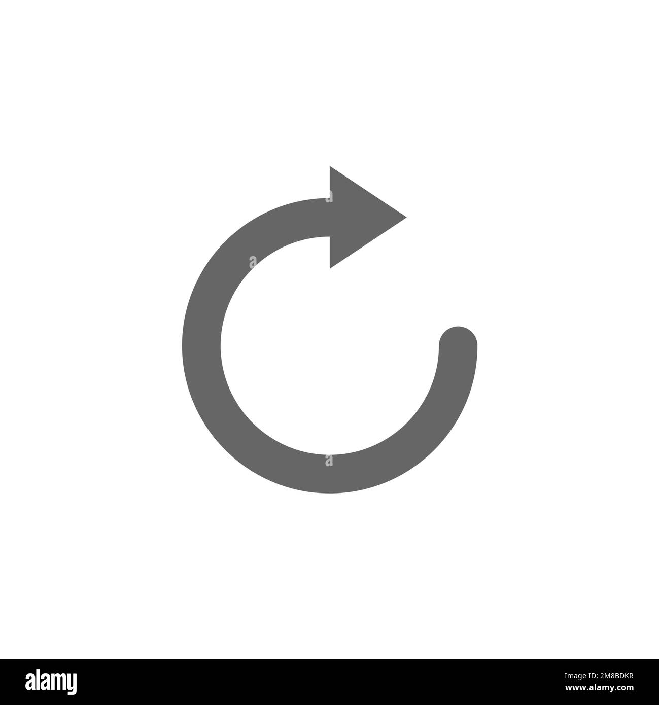 Refresh icon, graphic resource template, vector illustration Stock ...