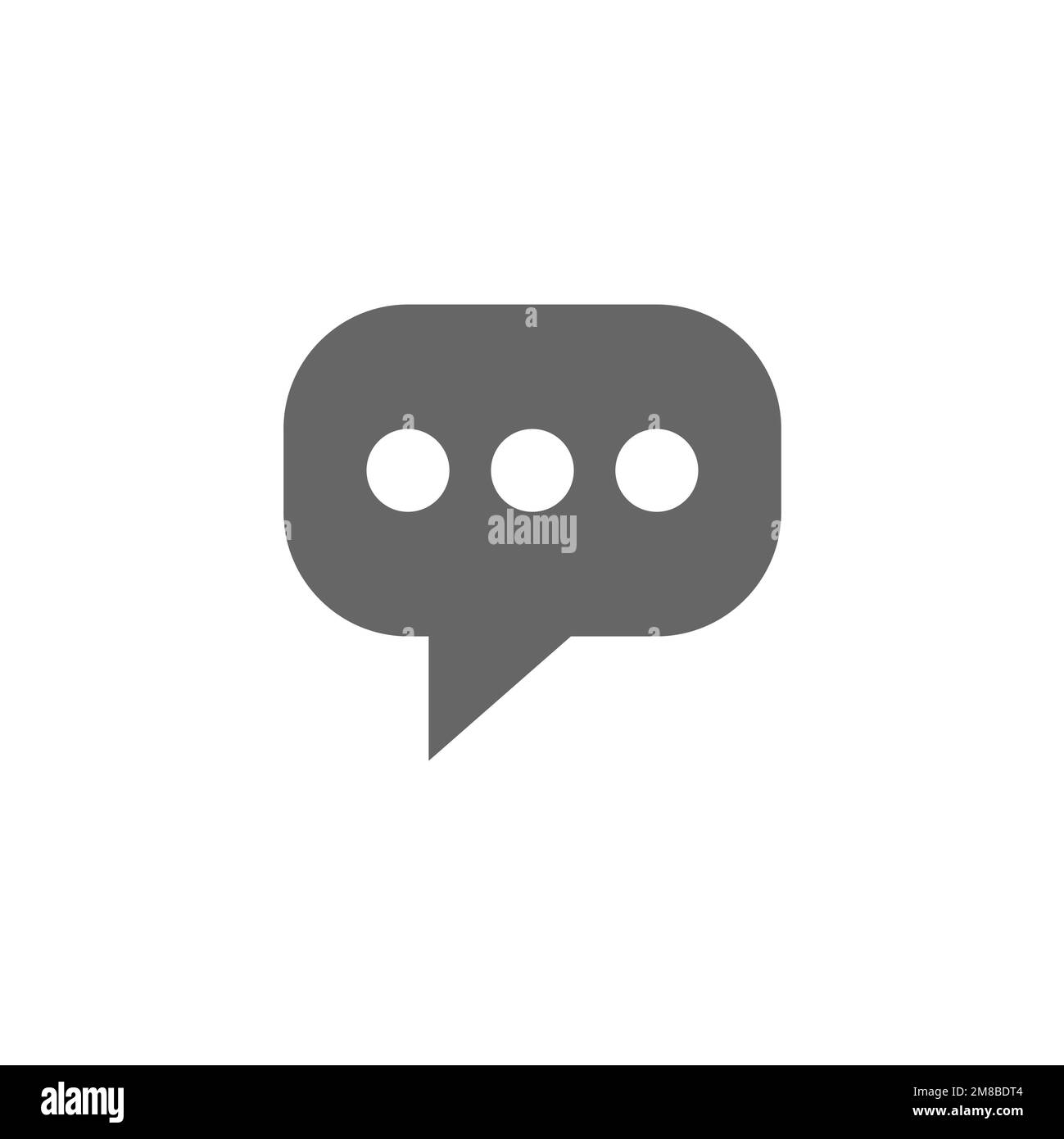 Dialog icon, graphic resource template, vector illustration Stock ...