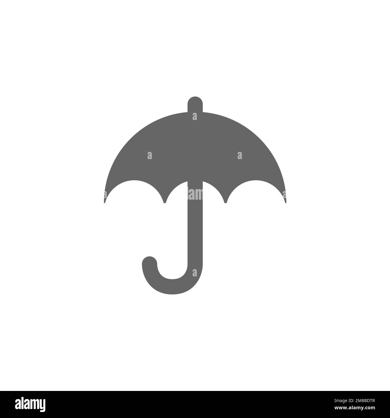 Umbrella icon, graphic resource template, vector illustration Stock ...