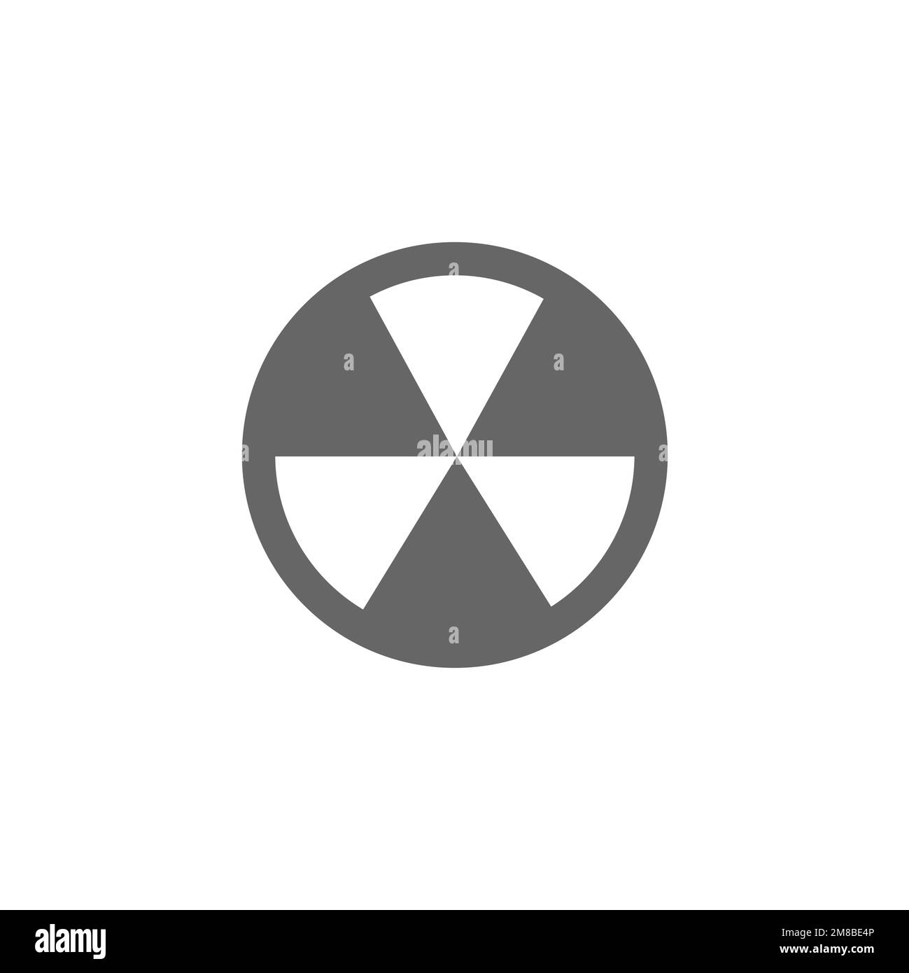 Radioactive icons, graphic resource templates, vector illustrations ...