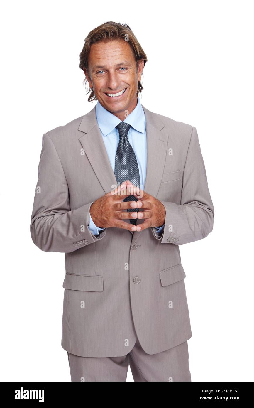 Business man, portrait and corporate leader with success and ceo ...