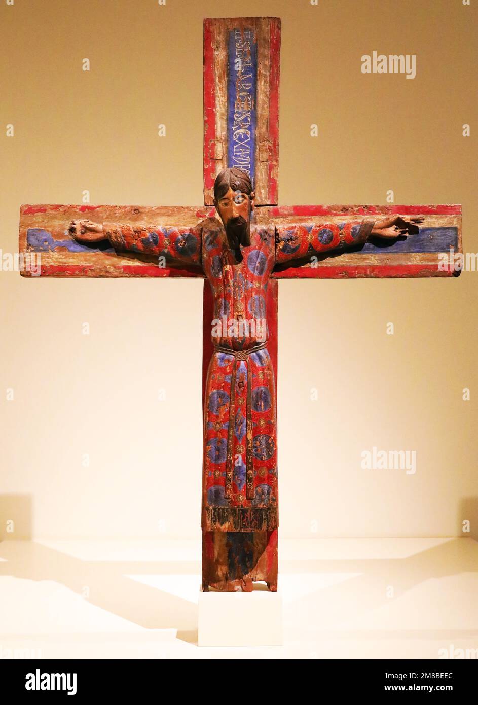 Ancient medieval cross, Barcelona. From National Museum of Art of ...