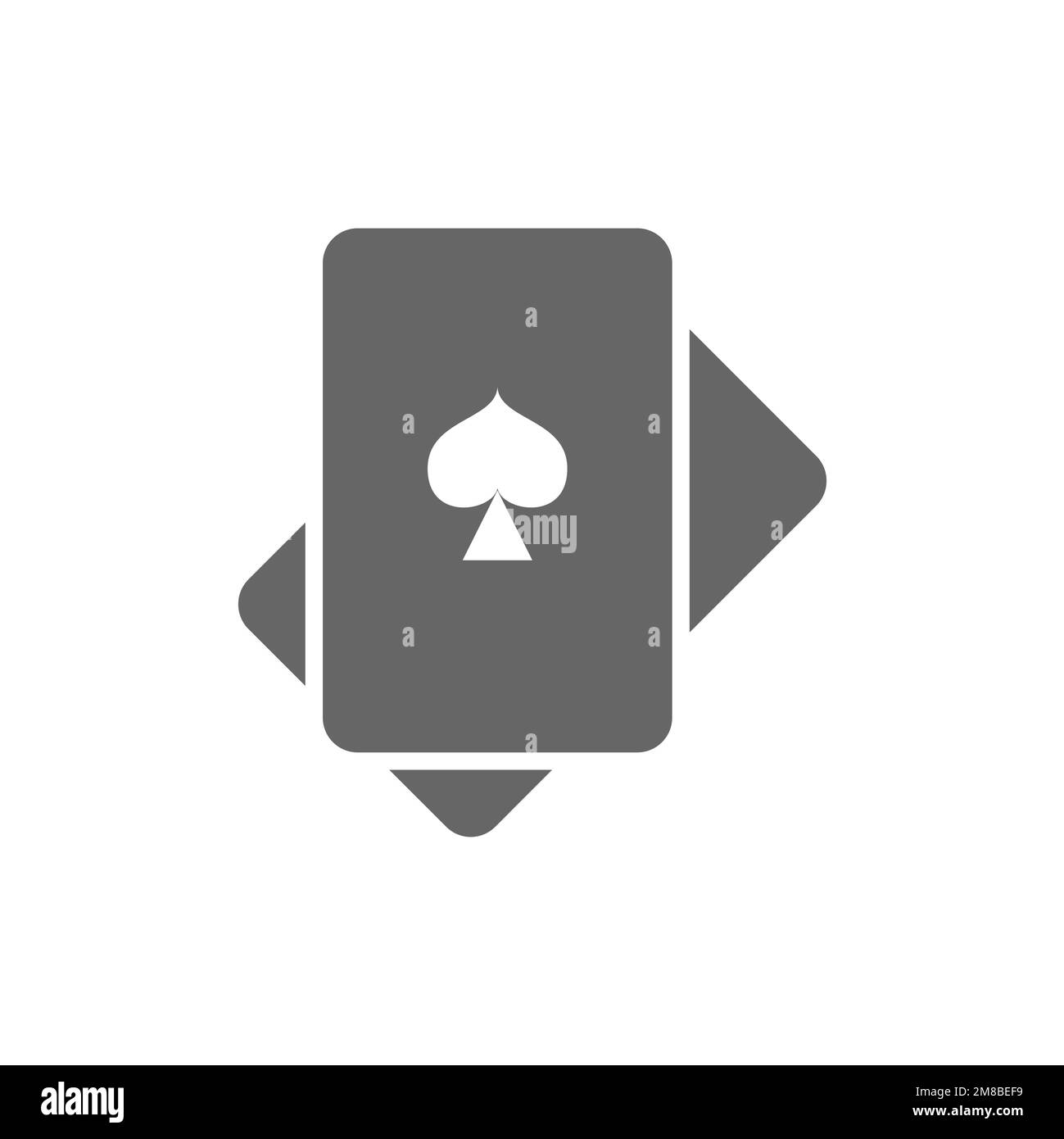 Poker icons, graphics resource templates, vector illustrations Stock ...