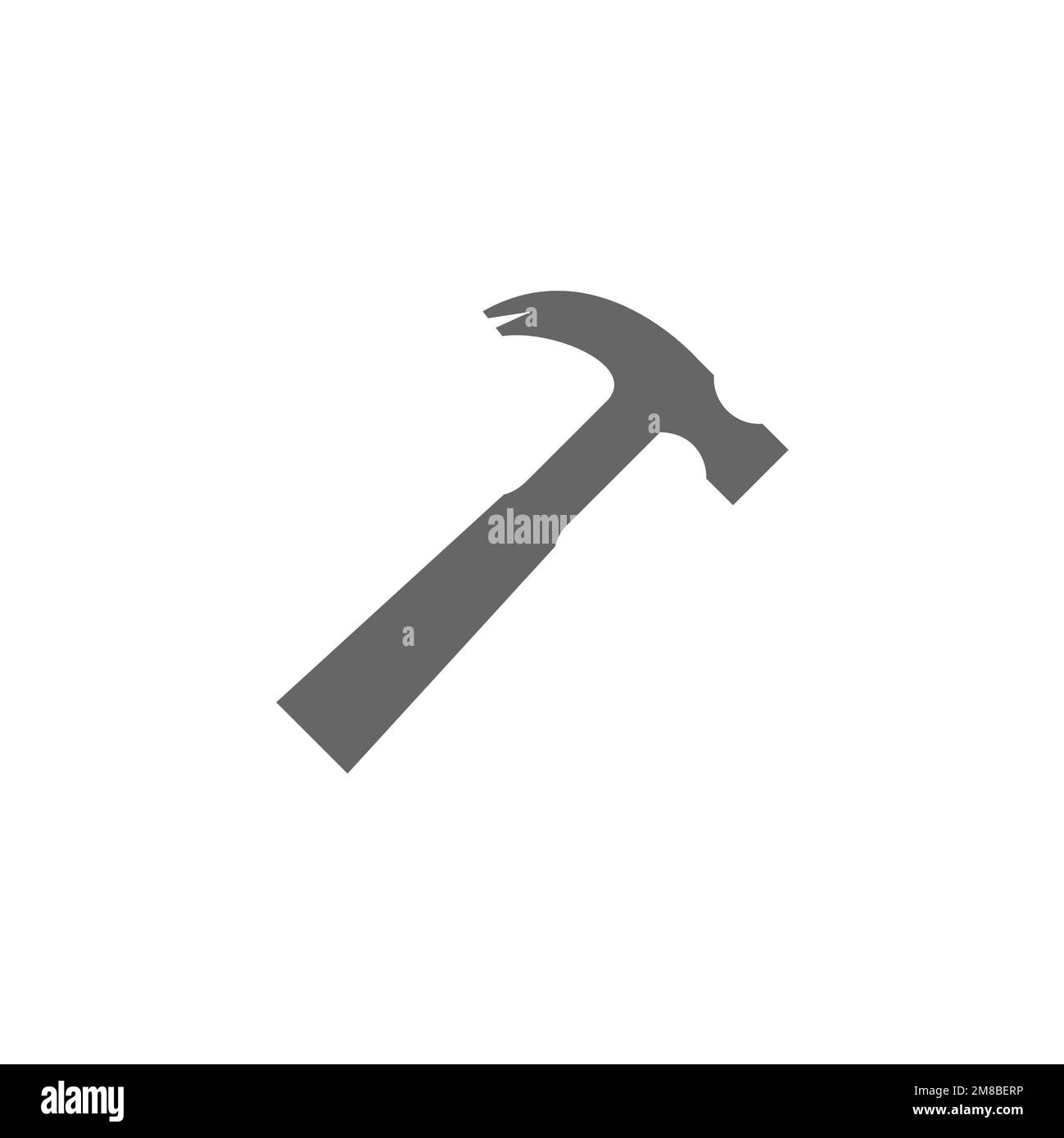 Hammer icon, graphic resource template, vector illustration Stock ...