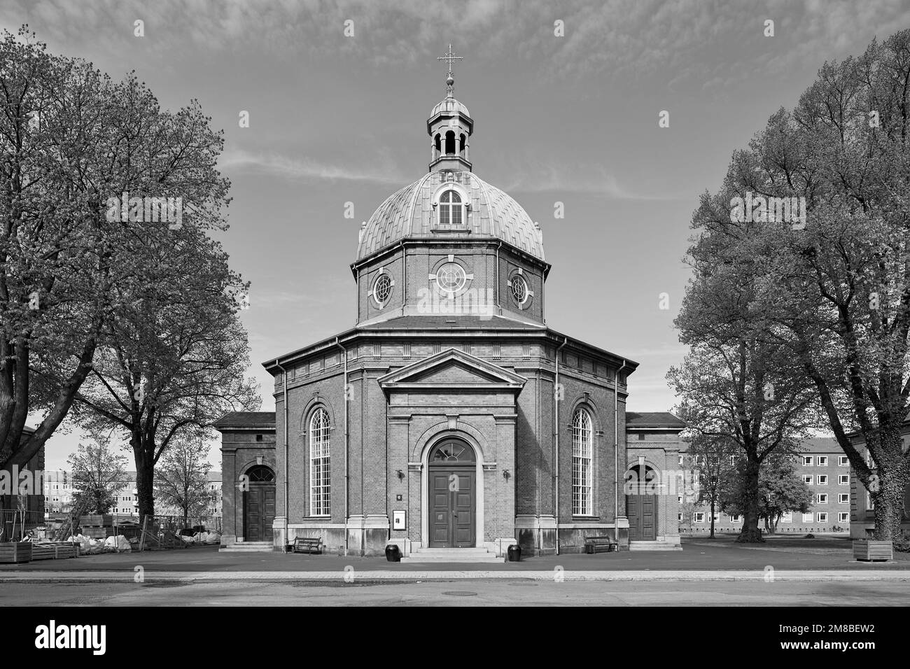 De Gamles By's Church (De Gamles Bys Kirke), designed by Vilhelm ...