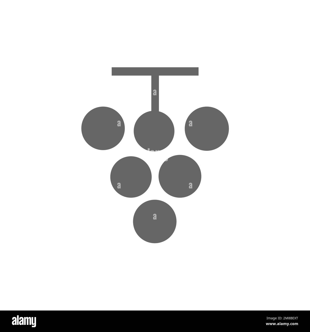 Grape icon, graphic resource template, vector illustration Stock Vector ...