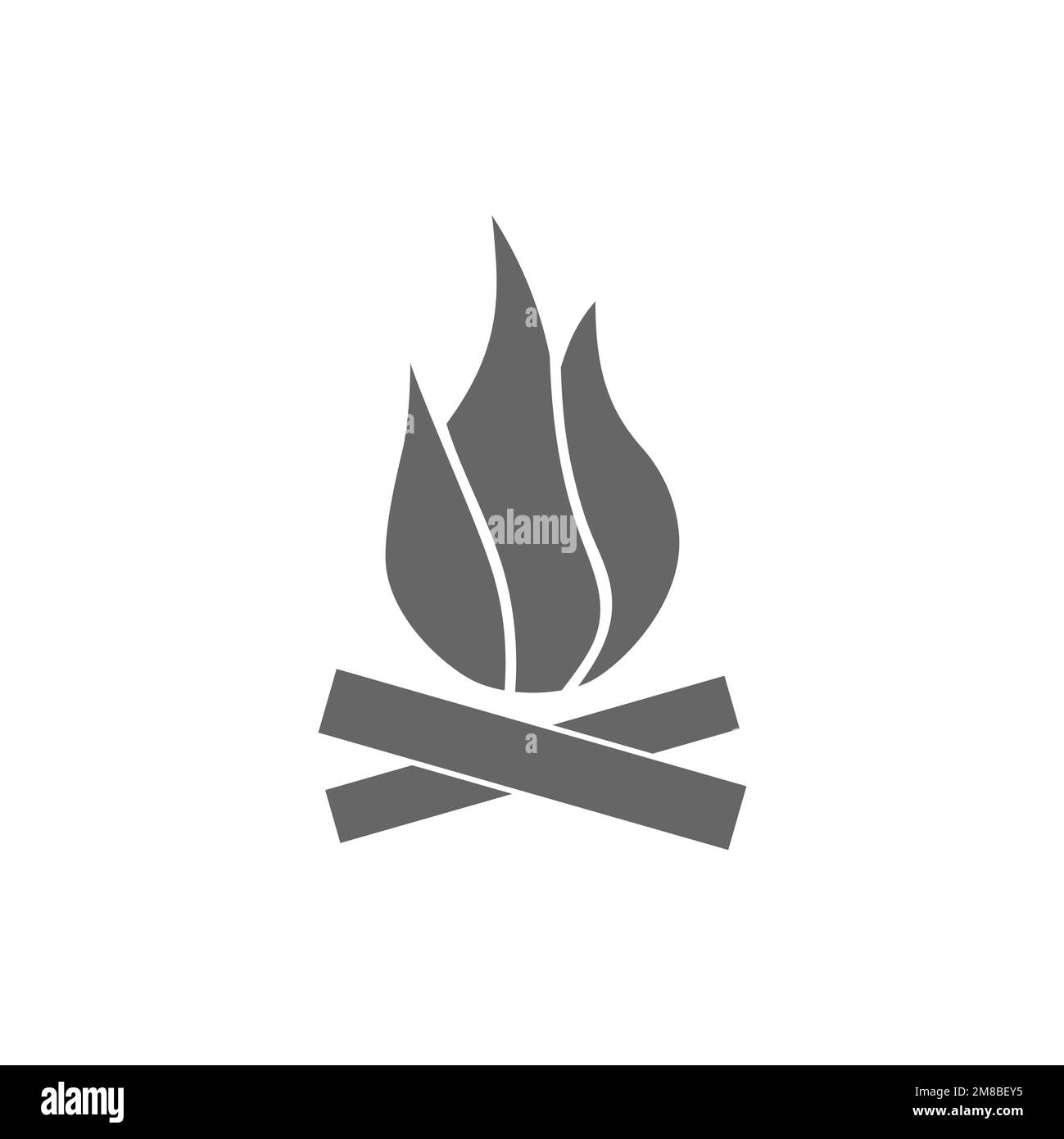Fire icon, graphic resource template, vector illustration Stock Vector ...