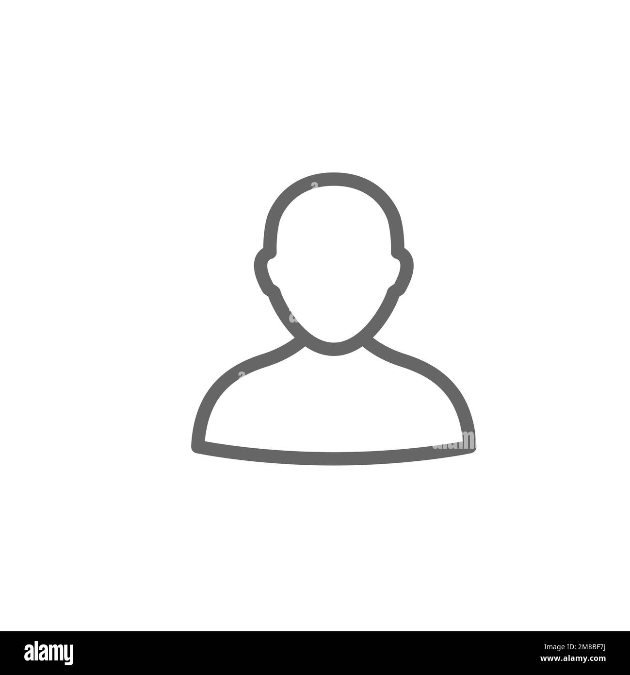User icons, graphic resource templates, vector illustrations Stock ...