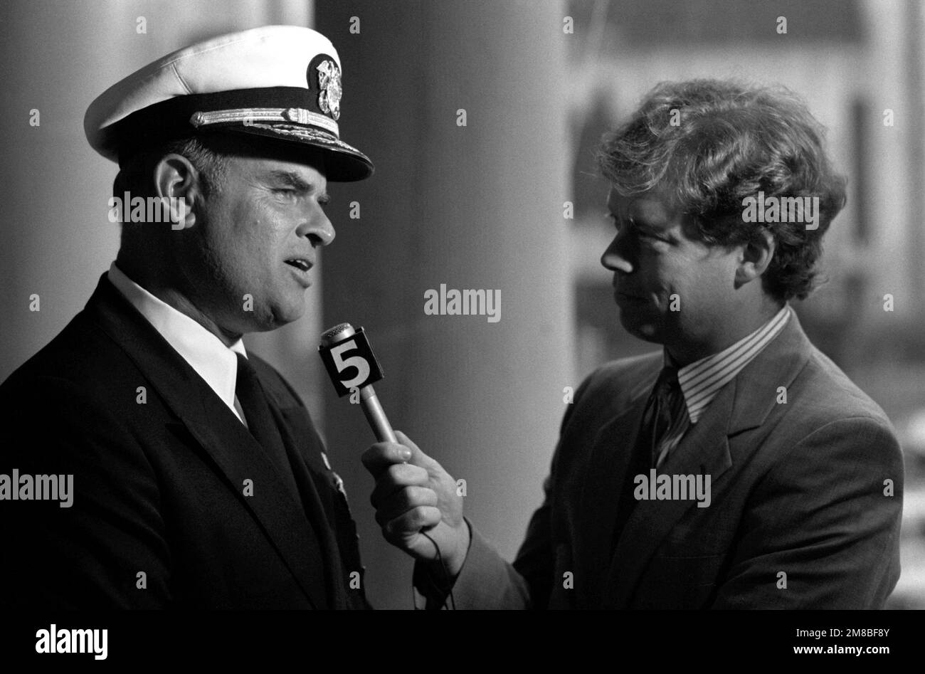 Vice Admiral Roger F. Bacon, Commander, Submarine Force, US Atlantic ...