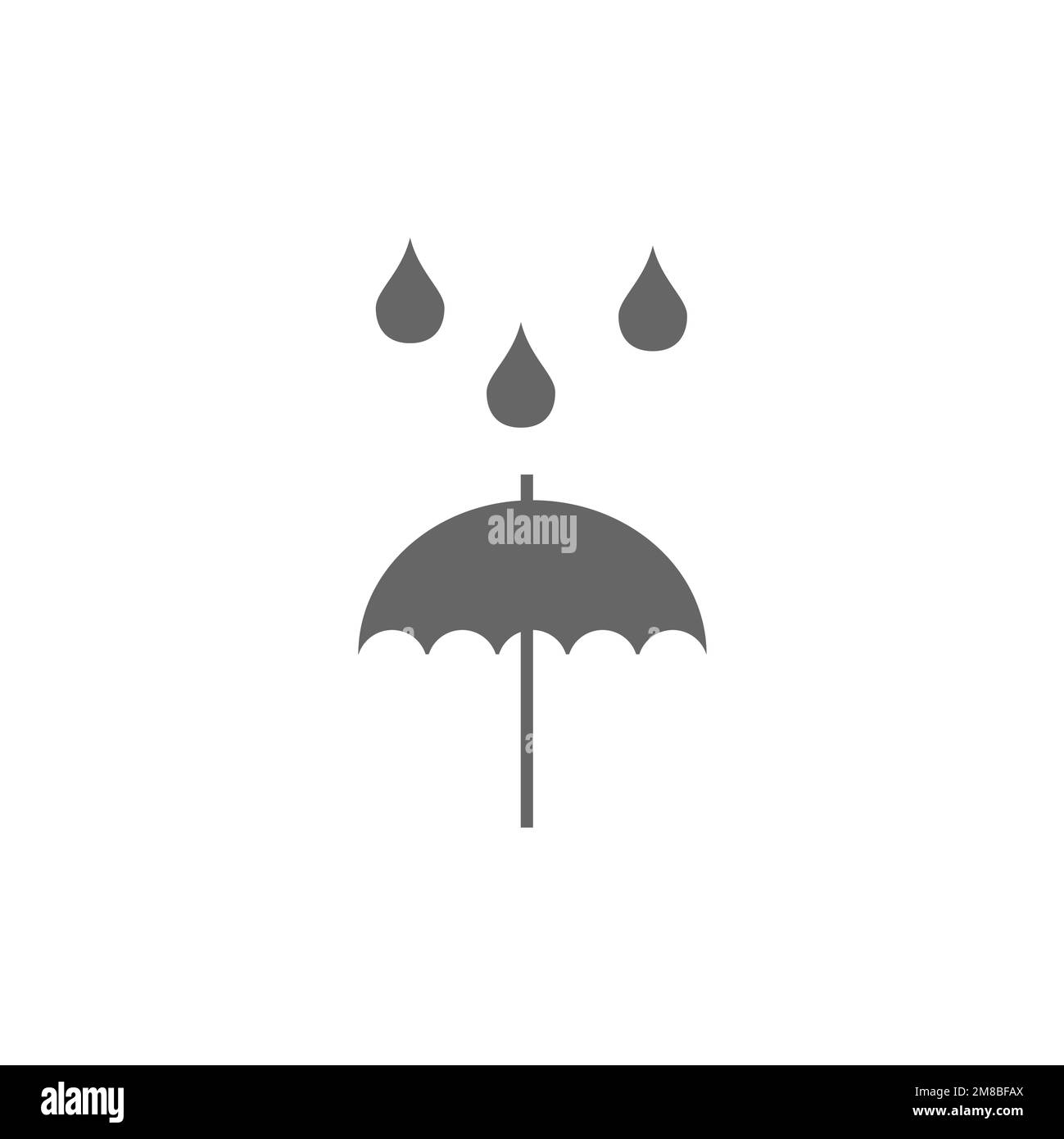 Umbrella icon, graphic resource template, vector illustration Stock ...