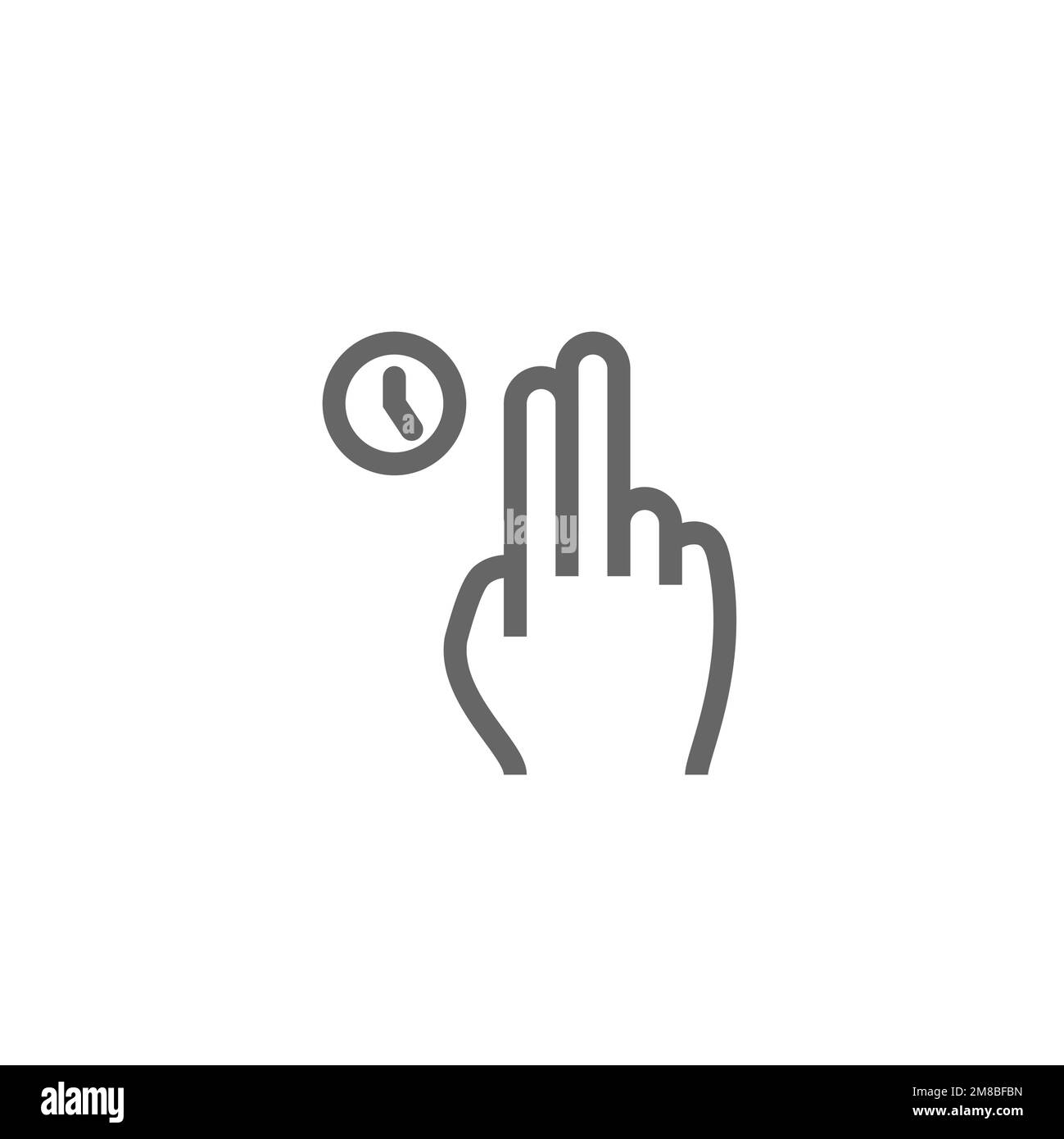 Wait for gesture icons, graphics resource templates, and vector ...