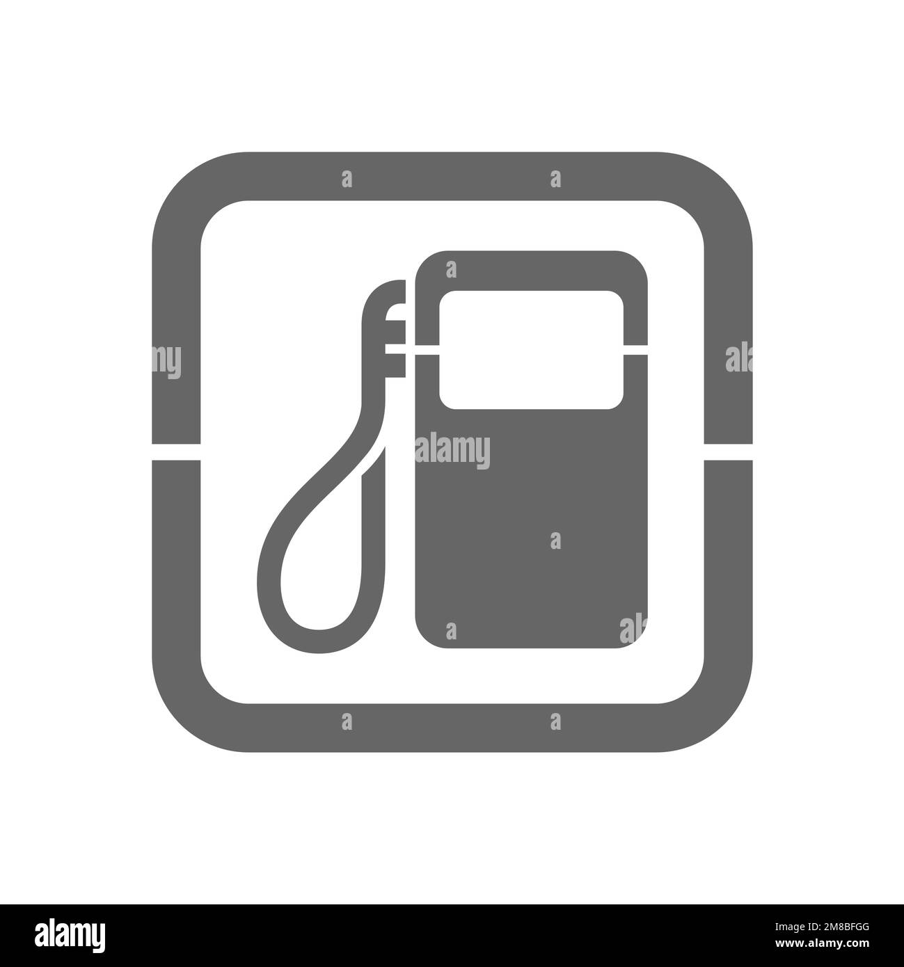 Self service gas station icon, graphic resource template, vector ...