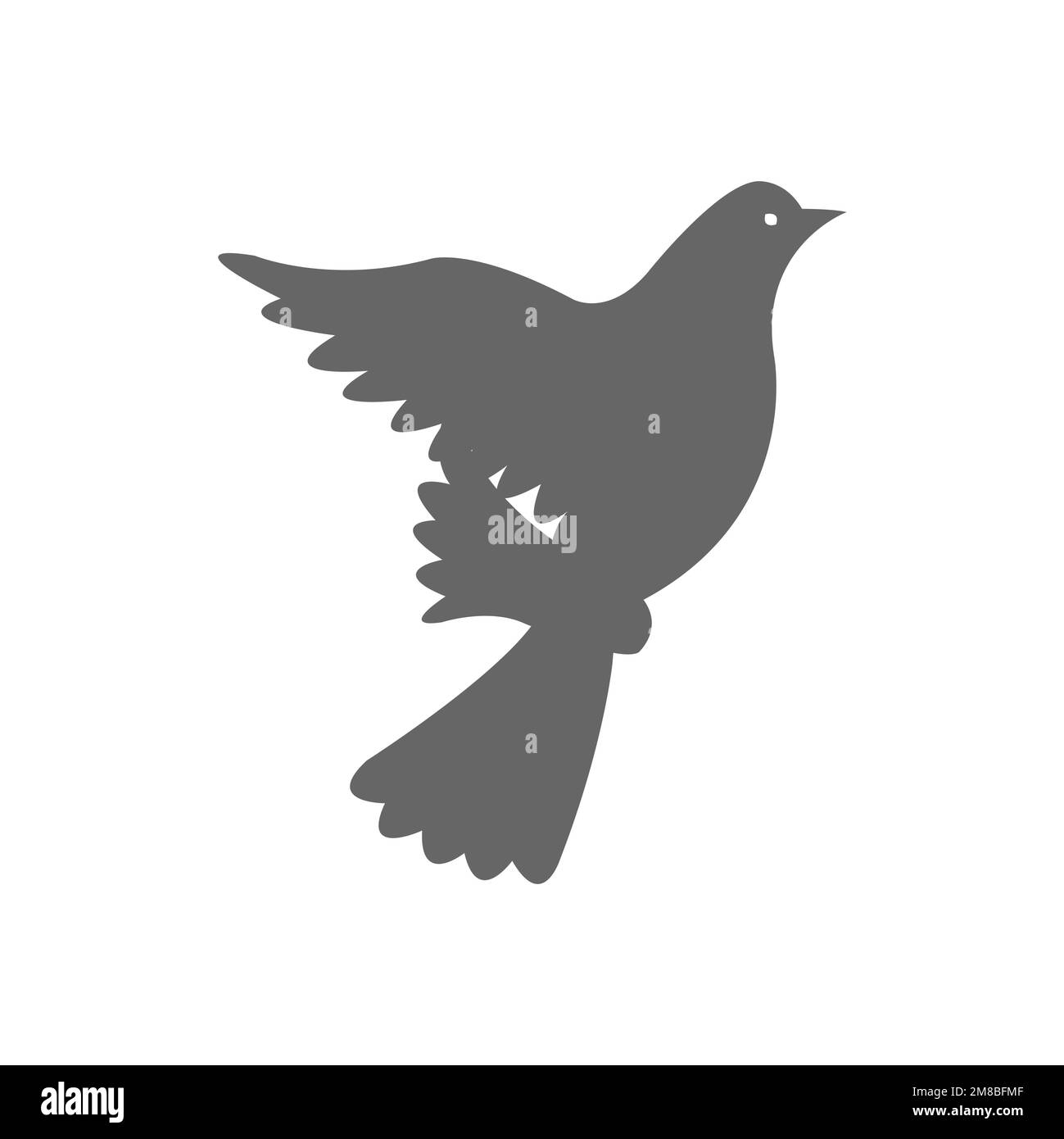 Dove of peace icon, graphics resource template, vector illustration ...