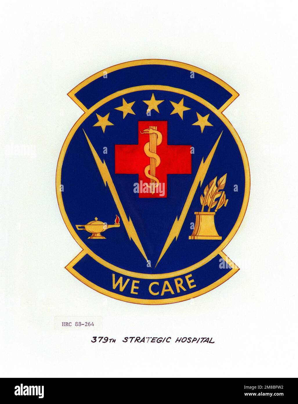 Approved insignia for: 379th Strategic Hospital. Country: Unknown Stock ...