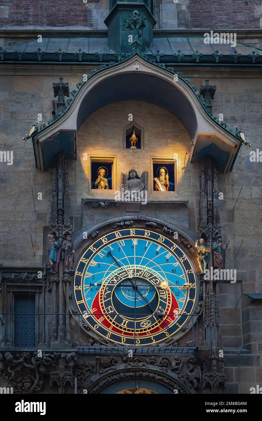 St John and St Simon Animated apostles figurines of Astronomical Clock ...