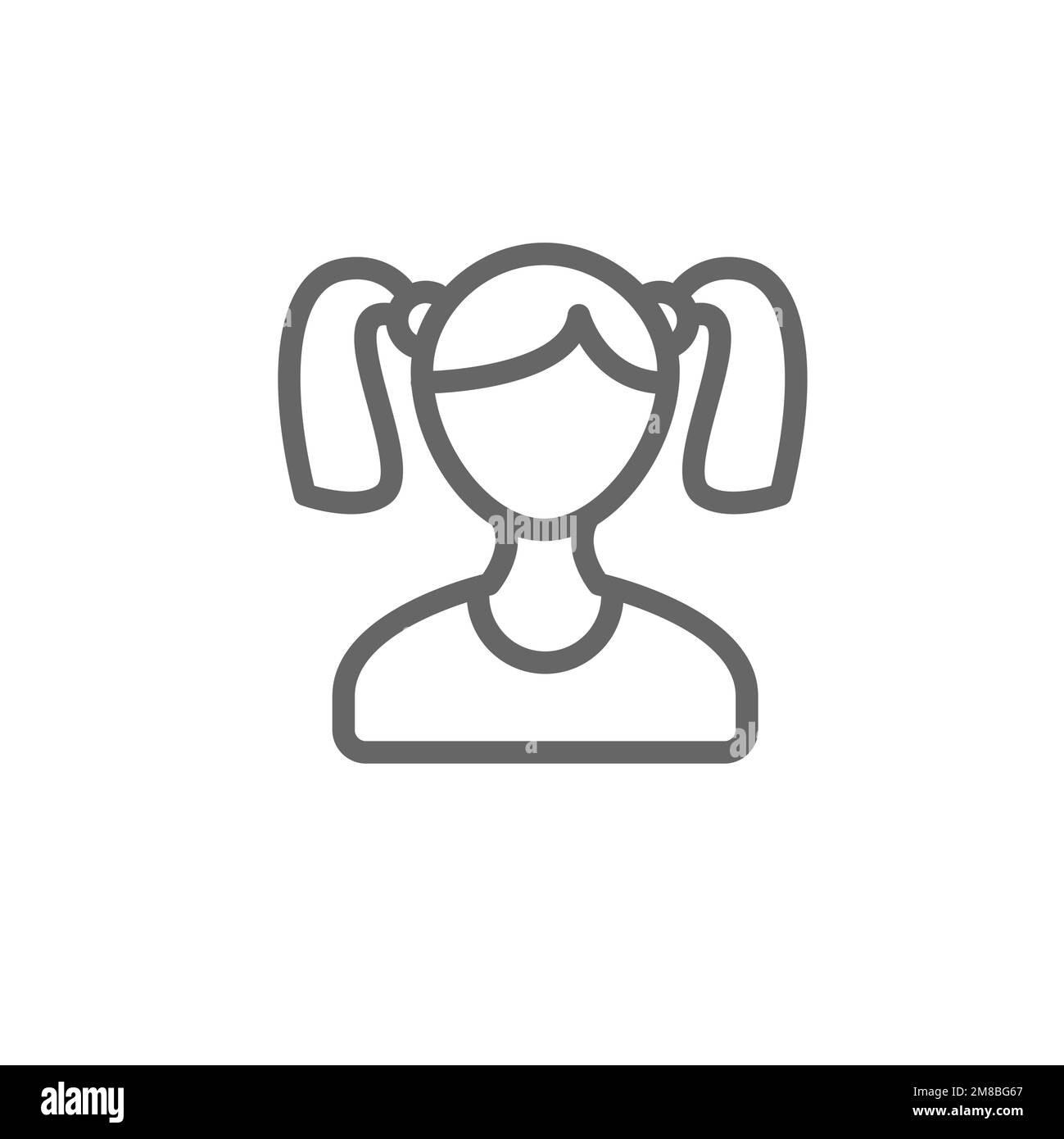 Sister icon, graphic resource template, vector illustration Stock ...