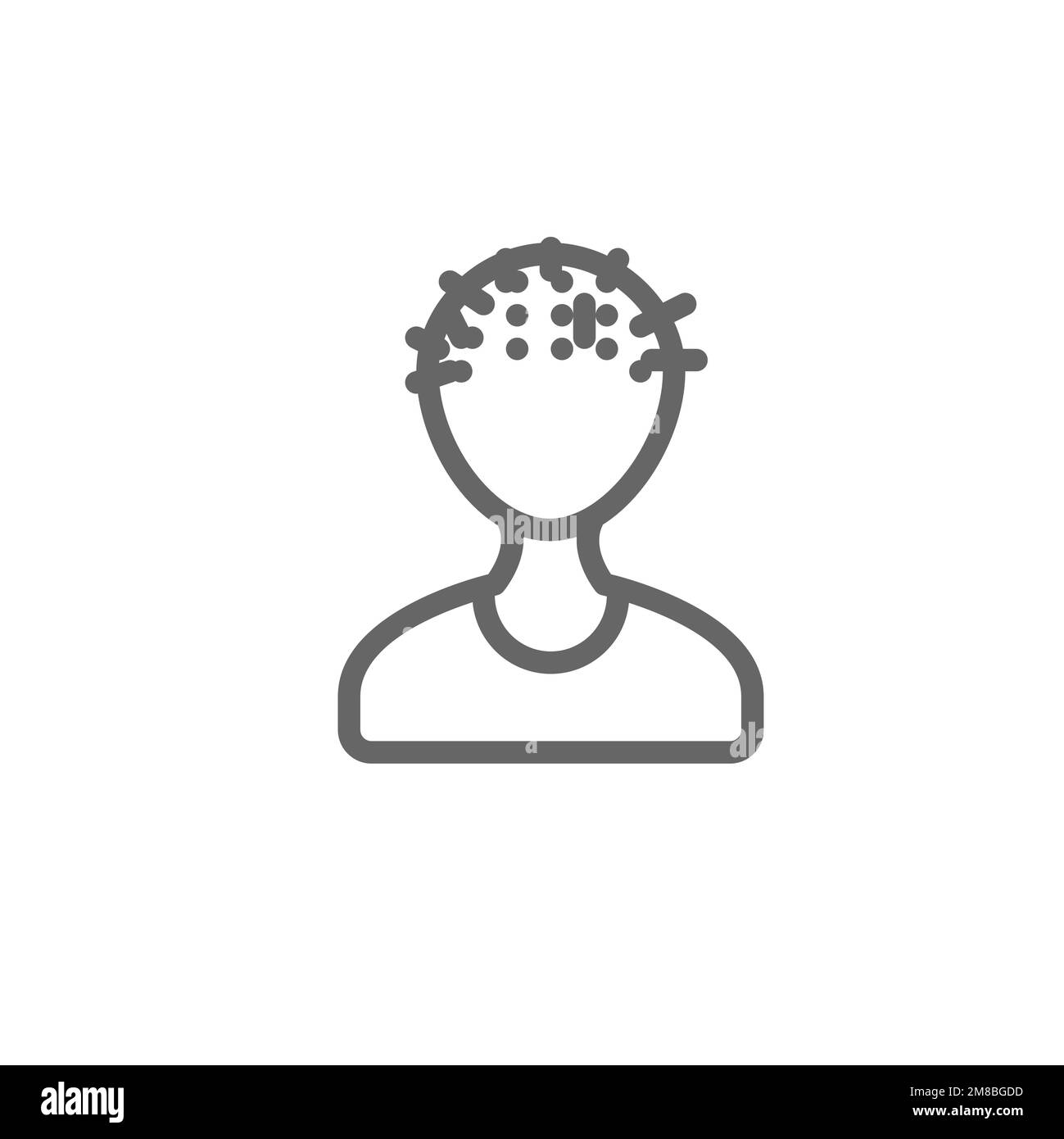 Uncle icon, graphic resource template, vector illustration Stock Vector ...