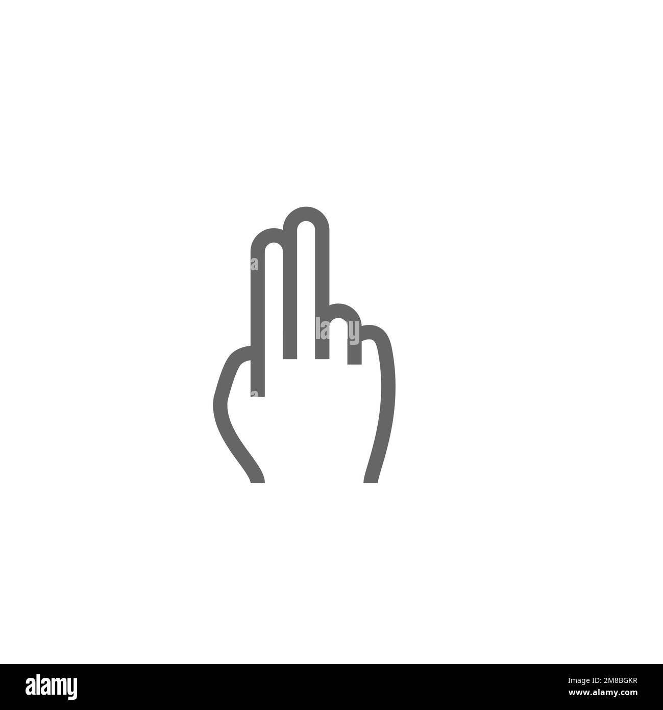 Ya gesture icon, graphics resource template, vector illustration Stock ...