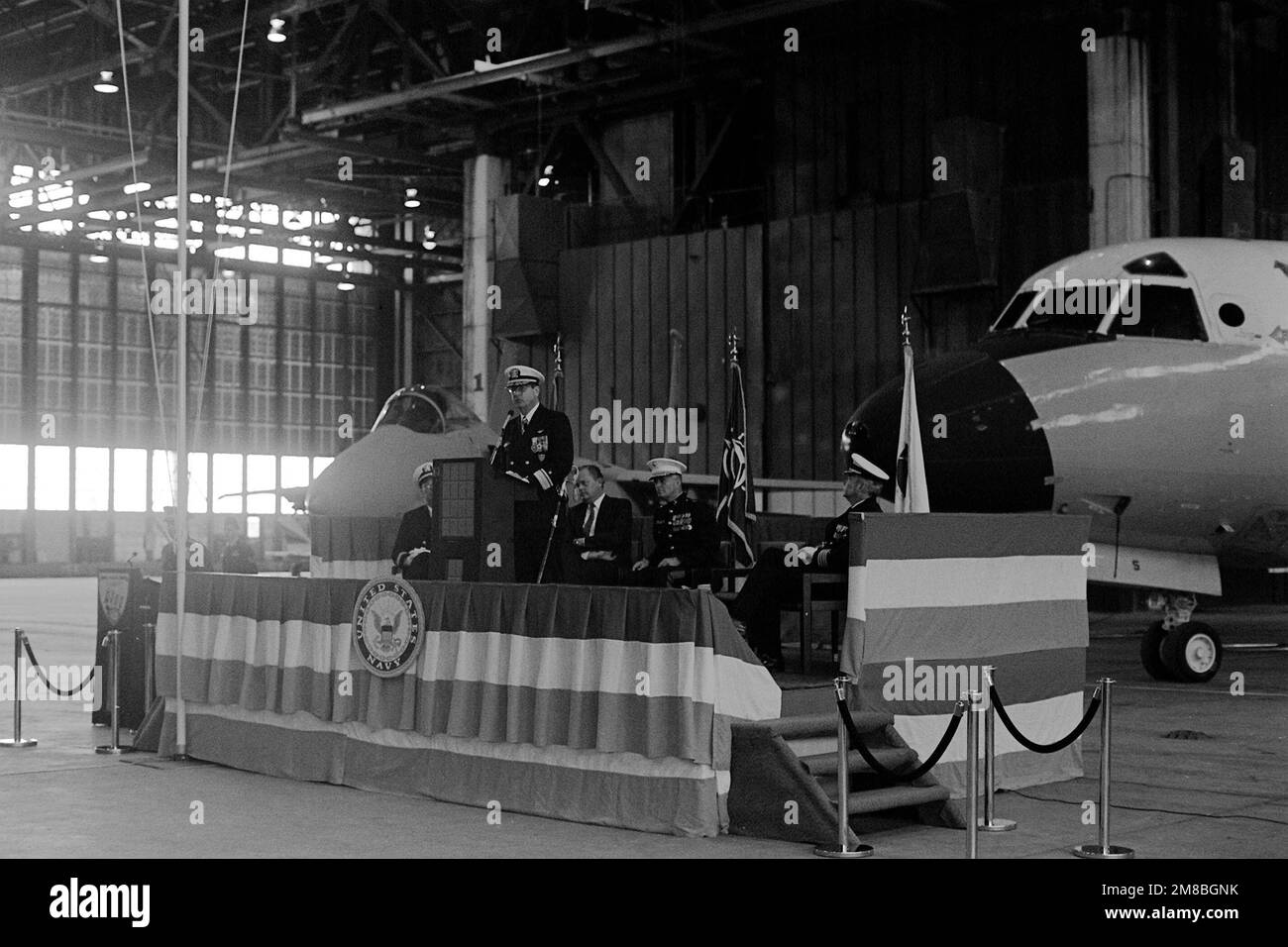 Rear Adm. Eric A. McVadon Jr., outgoing commander, Iceland Defense ...