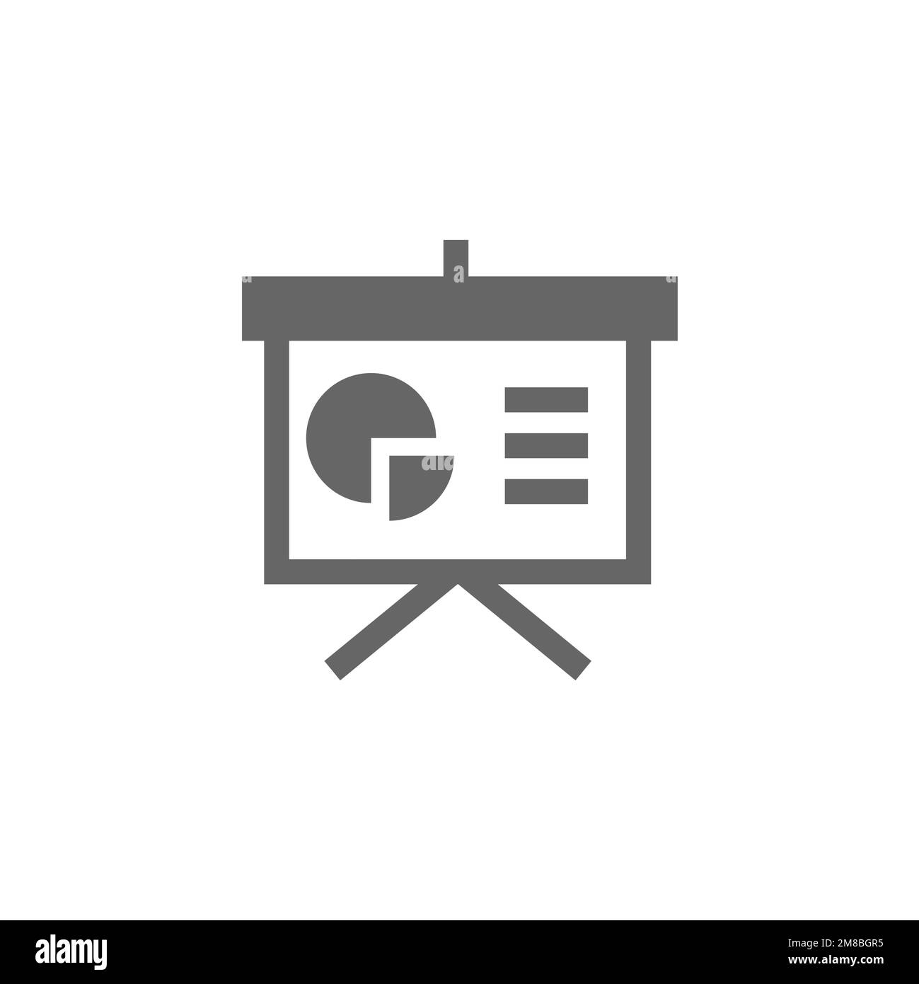 Presentation icons, graphic resource templates, vector illustrations ...