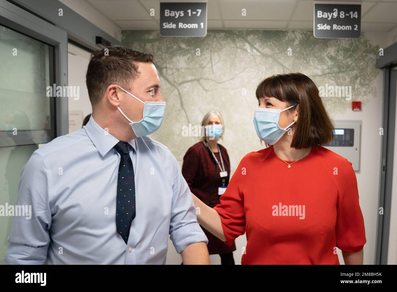 Shadow chancellor Rachel Reeves and shadow health secretary Wes ...