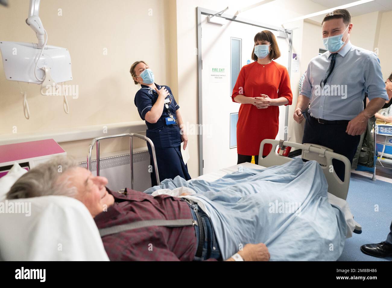 Shadow chancellor Rachel Reeves and shadow health secretary Wes ...