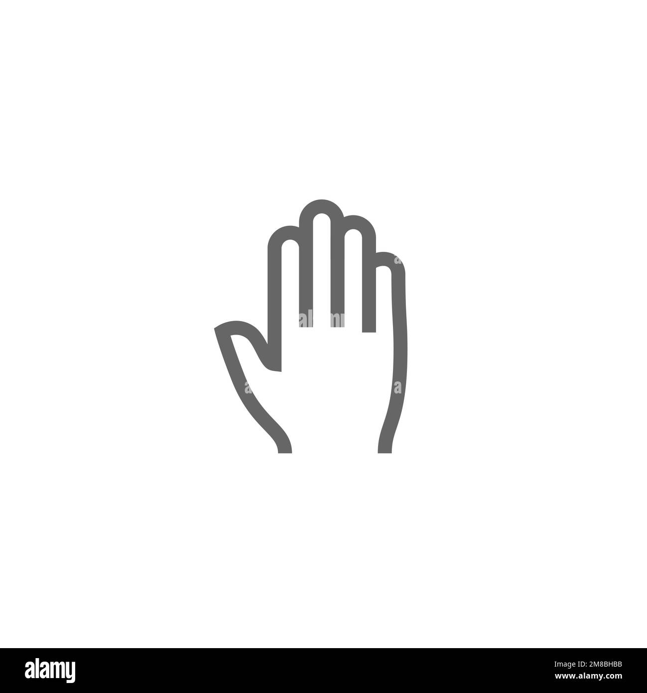 Palm icon, graphic resource template, vector illustration Stock Vector ...