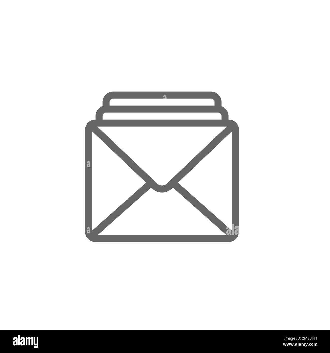 Multiple message line icons. Graphic resource template, vector ...