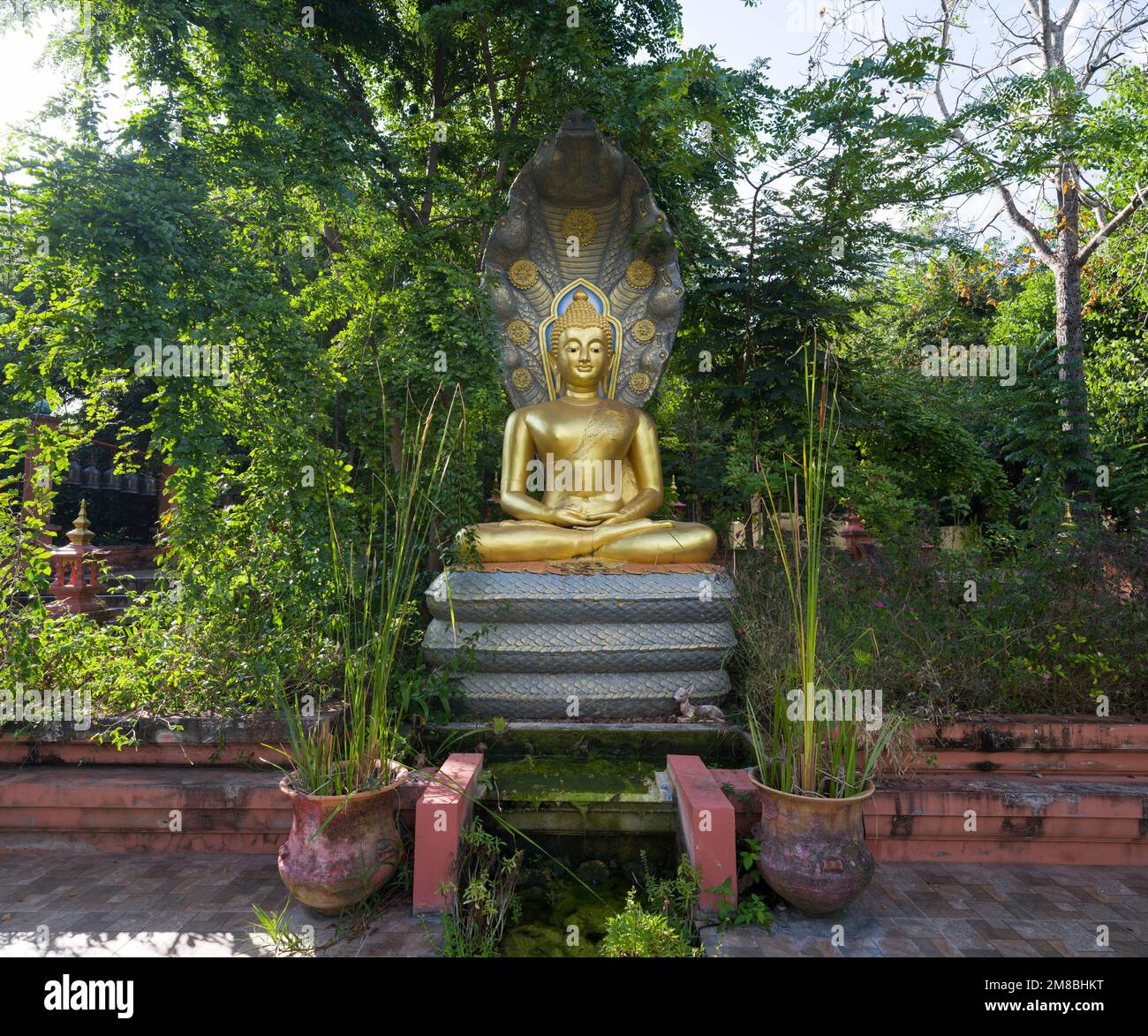 Wat Phra That Doi Phra Chan temple on Doi Phra Chan mountain. The ...