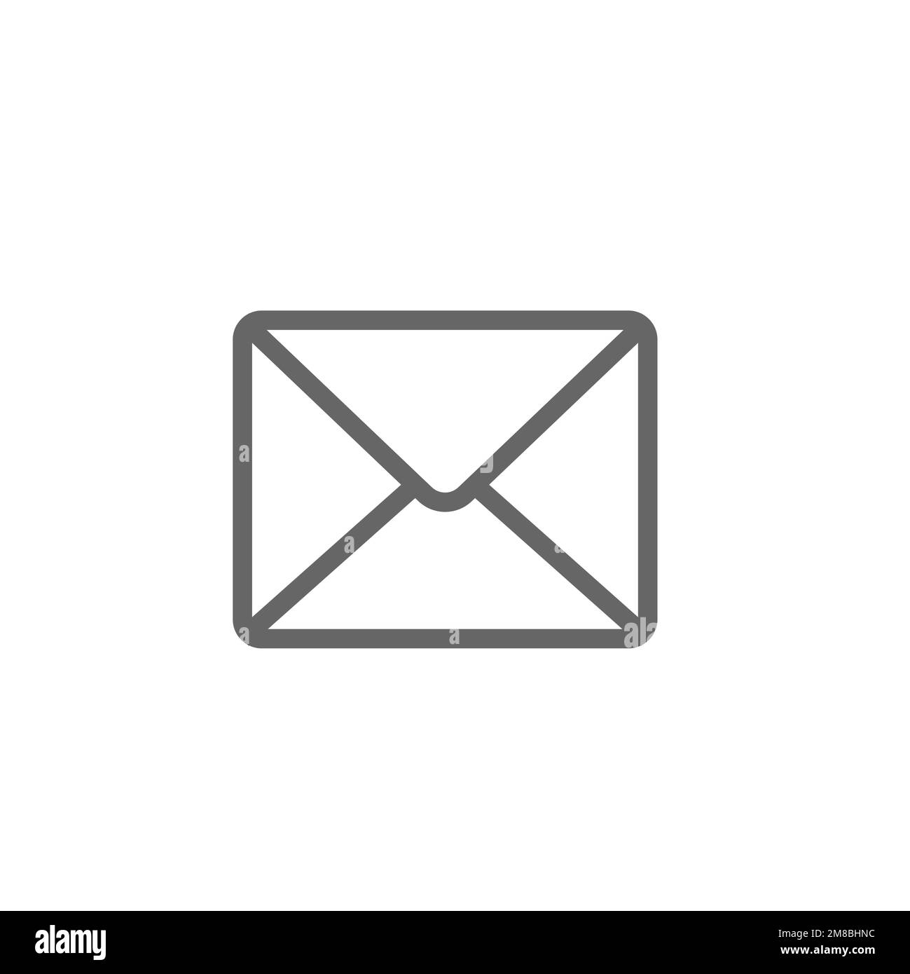 Letter line icon. Graphic resource template, vector illustration Stock ...