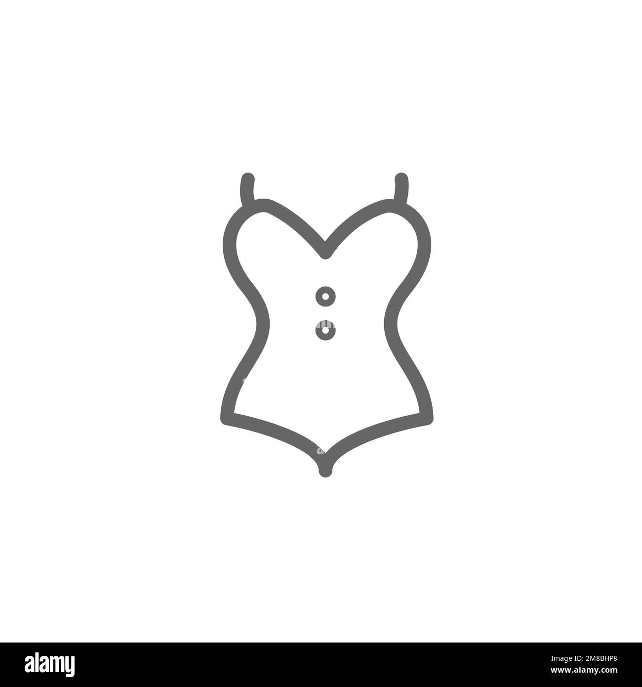 Women's jumpsuit icon. Graphic resource template, vector illustration ...